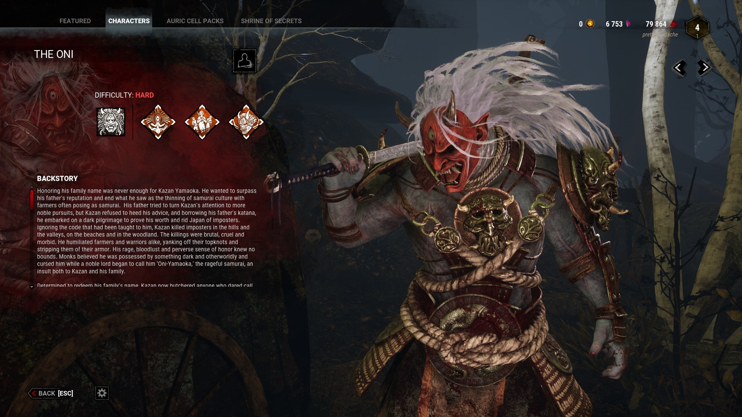 Dead By Daylight Oni Wallpapers - Wallpaper Cave