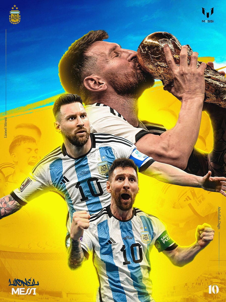 Messi Iconic Celebration Wallpapers - Wallpaper Cave