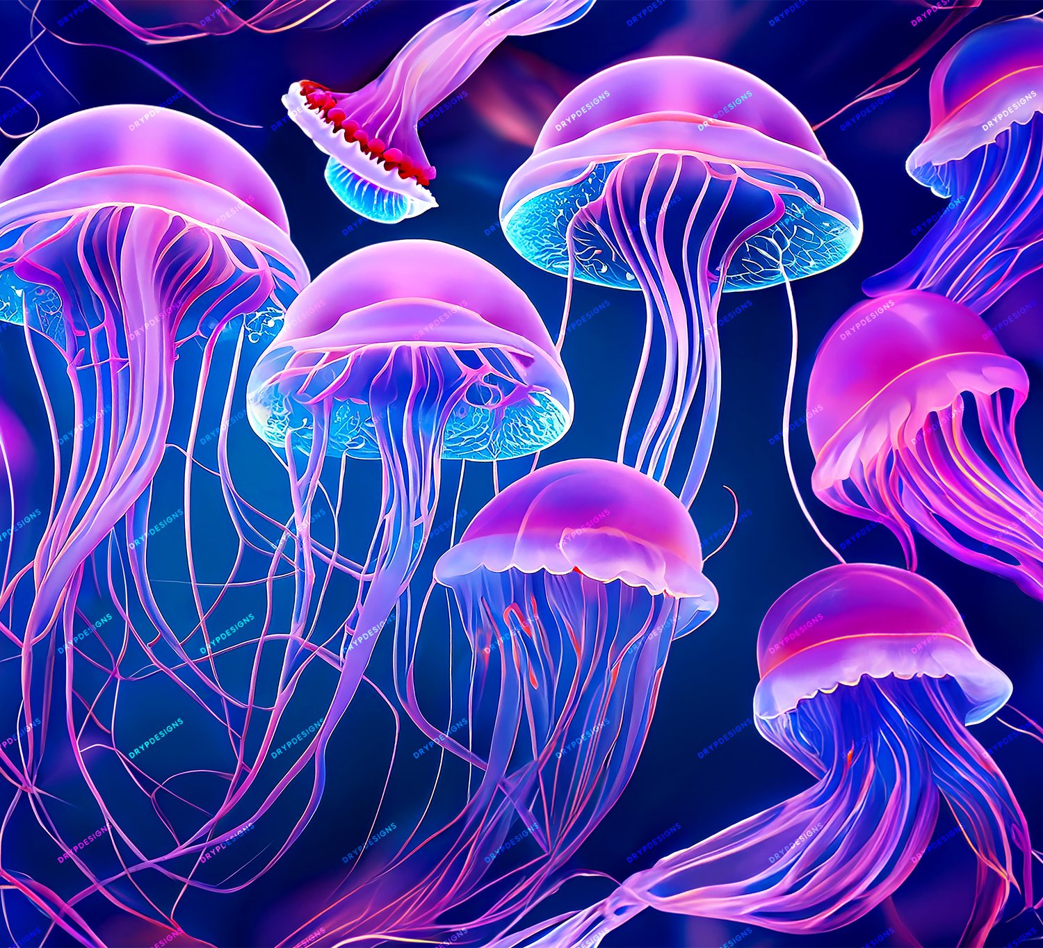 Purple Jellyfish Wallpapers - Wallpaper Cave