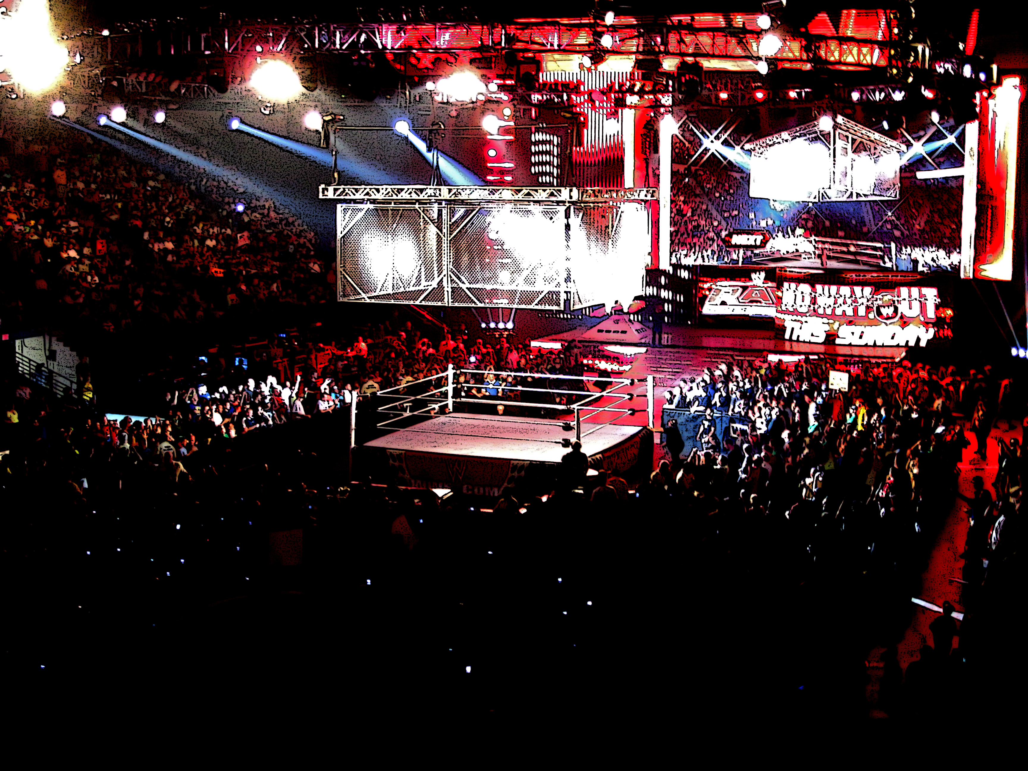 WWE Arena Wallpapers - Wallpaper Cave