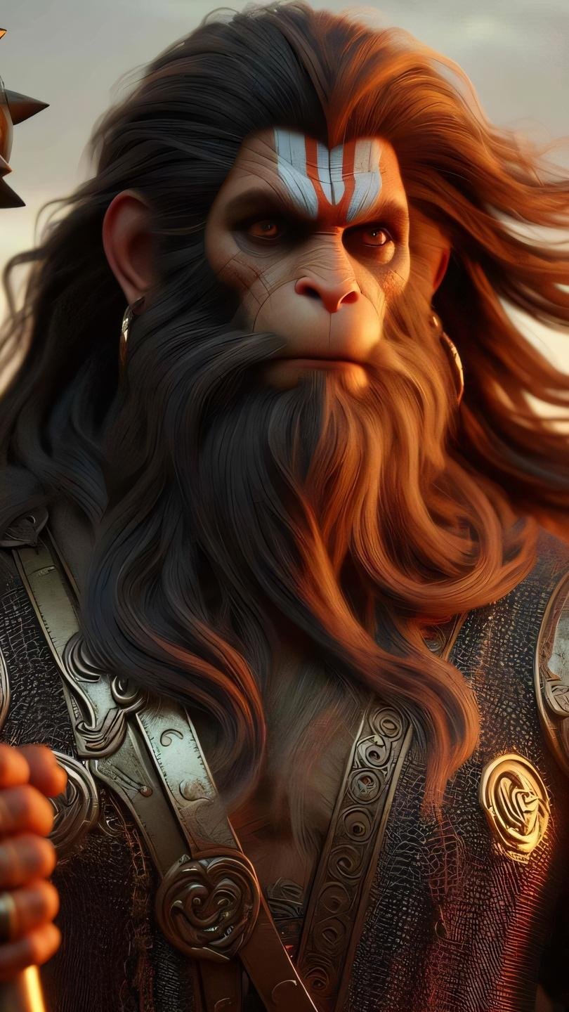 AI Hanuman Wallpapers - Wallpaper Cave