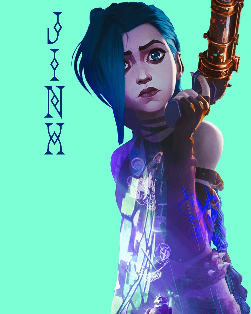 Jinx Arcane Phone Wallpapers - Wallpaper Cave