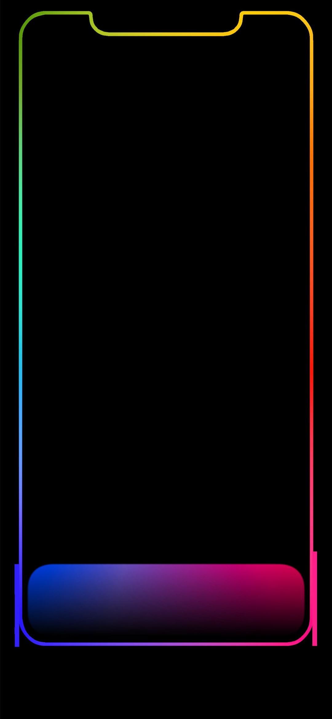 iPhone Neon Border Wallpapers - Wallpaper Cave