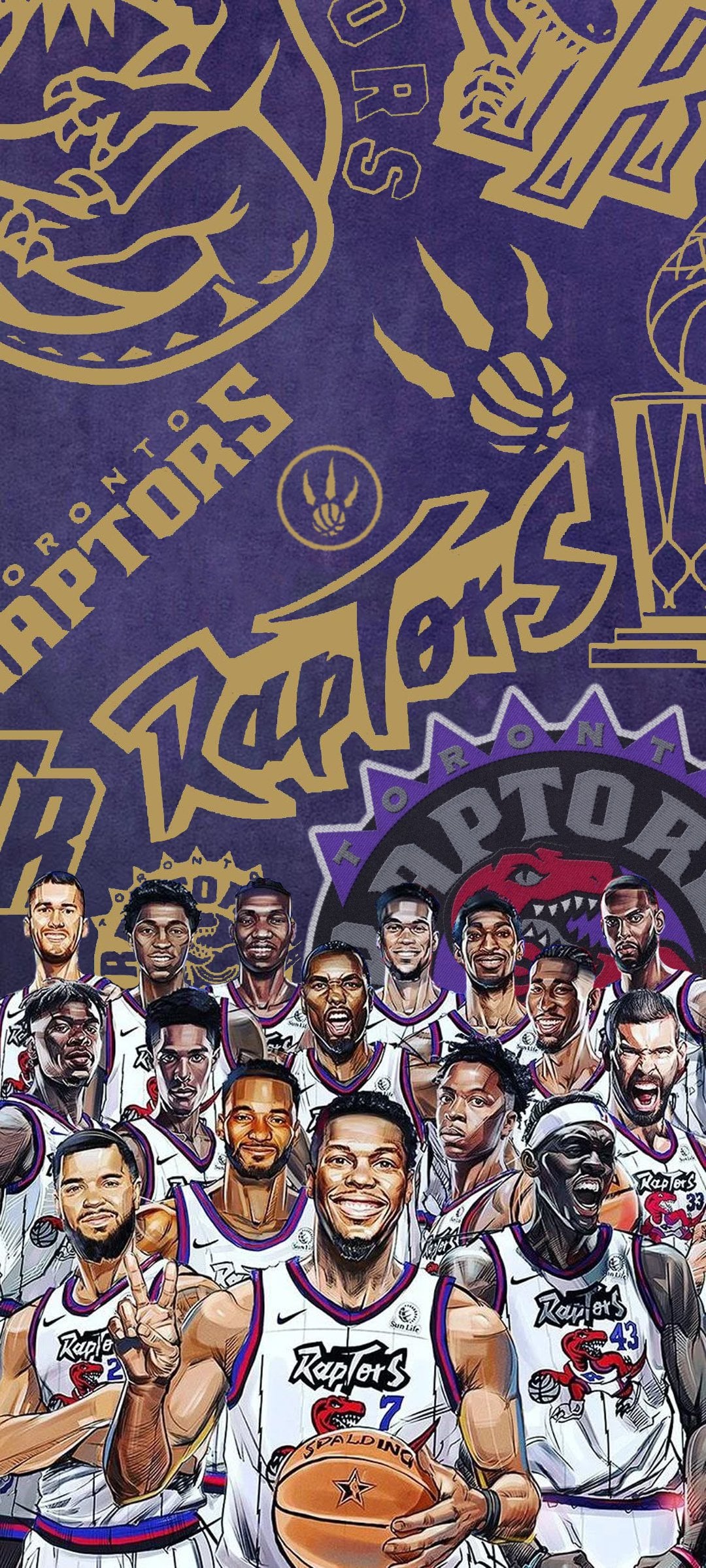 Toronto Raptors Phone Wallpapers - Wallpaper Cave