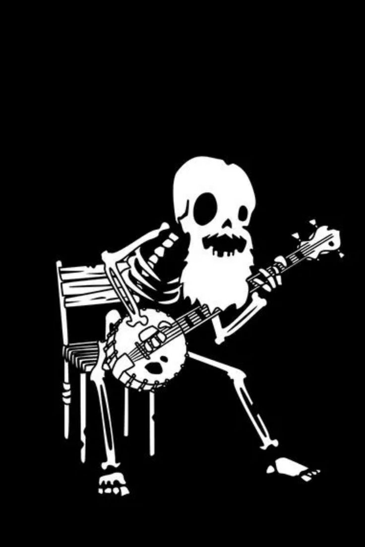 Skeleton Music Wallpapers - Wallpaper Cave