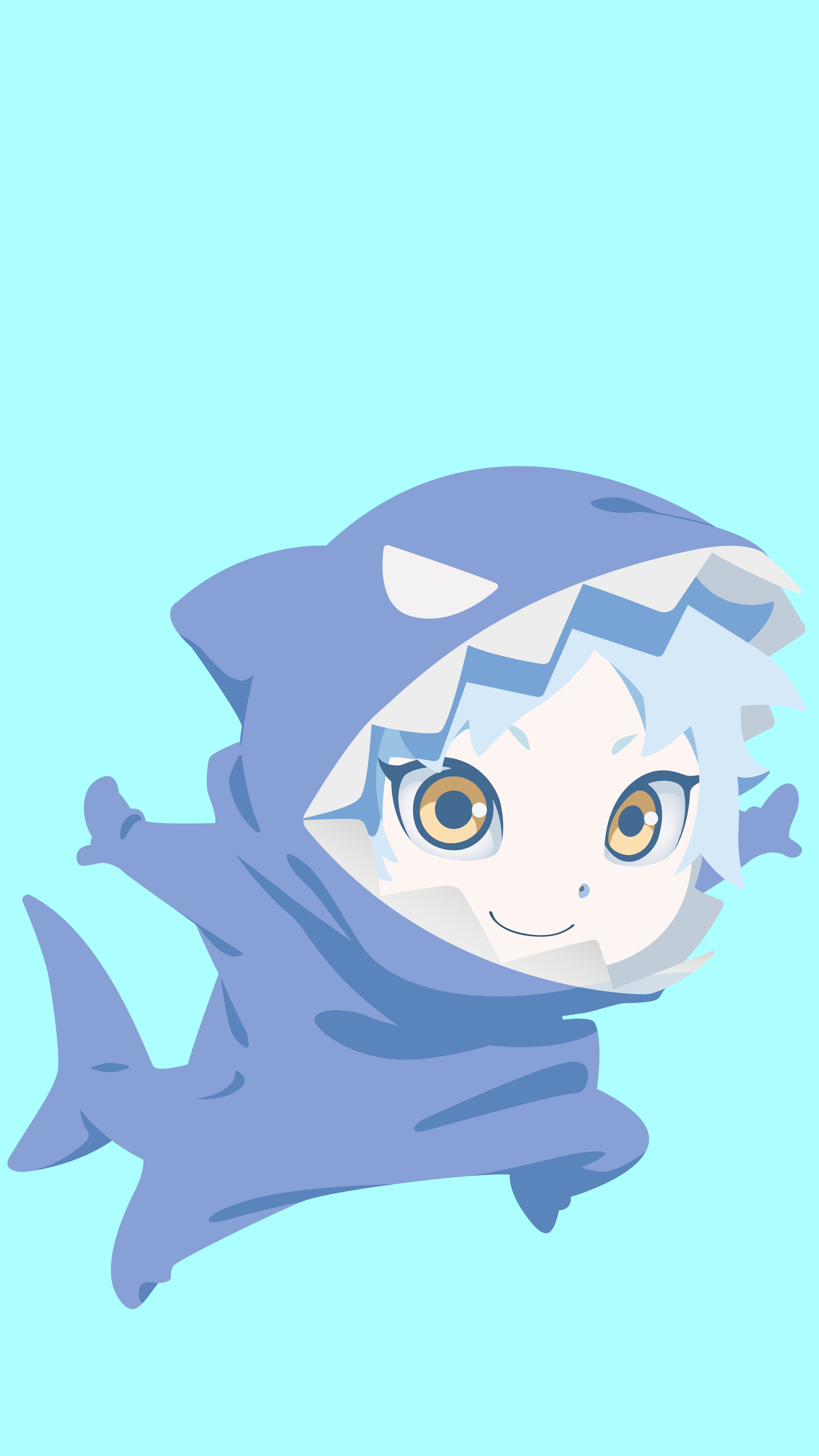Chibi Shark Wallpapers - Wallpaper Cave