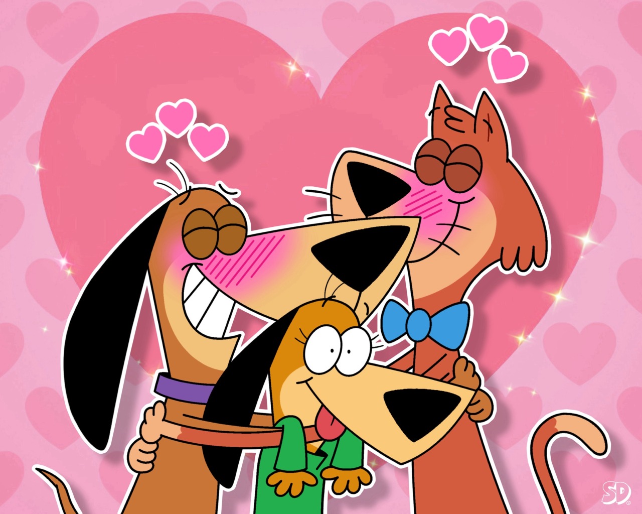 Augie Doggie And Doggie Daddy Wallpapers - Wallpaper Cave