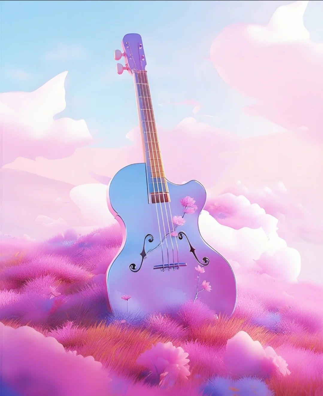Pink Guitar Wallpapers - Wallpaper Cave