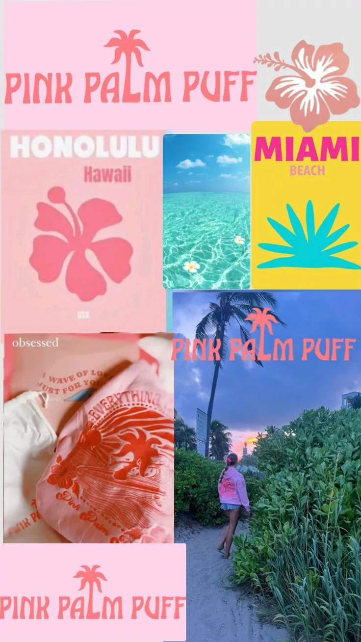 Pink Palm Puff Wallpapers - Wallpaper Cave