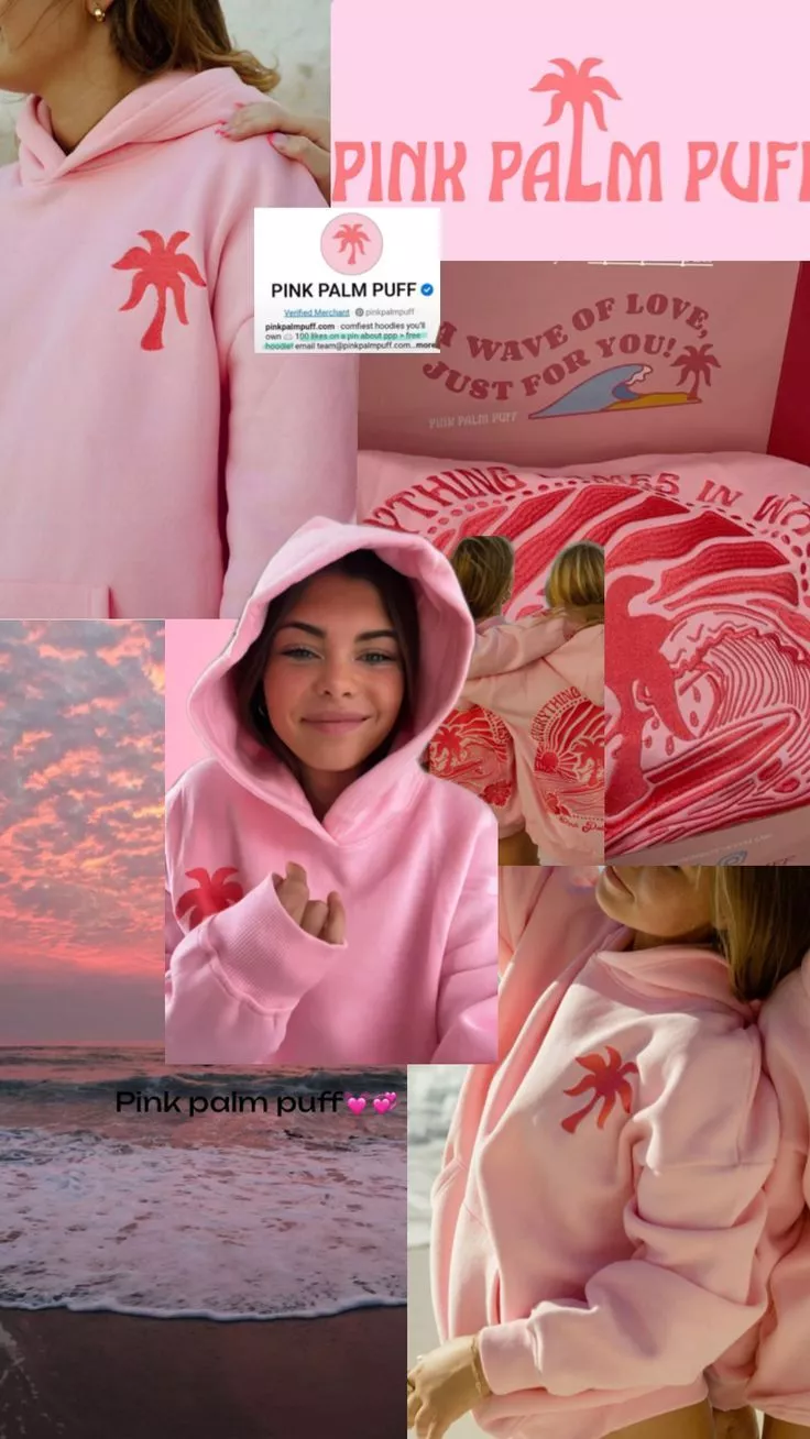 Pink Palm Puff Wallpapers - Wallpaper Cave