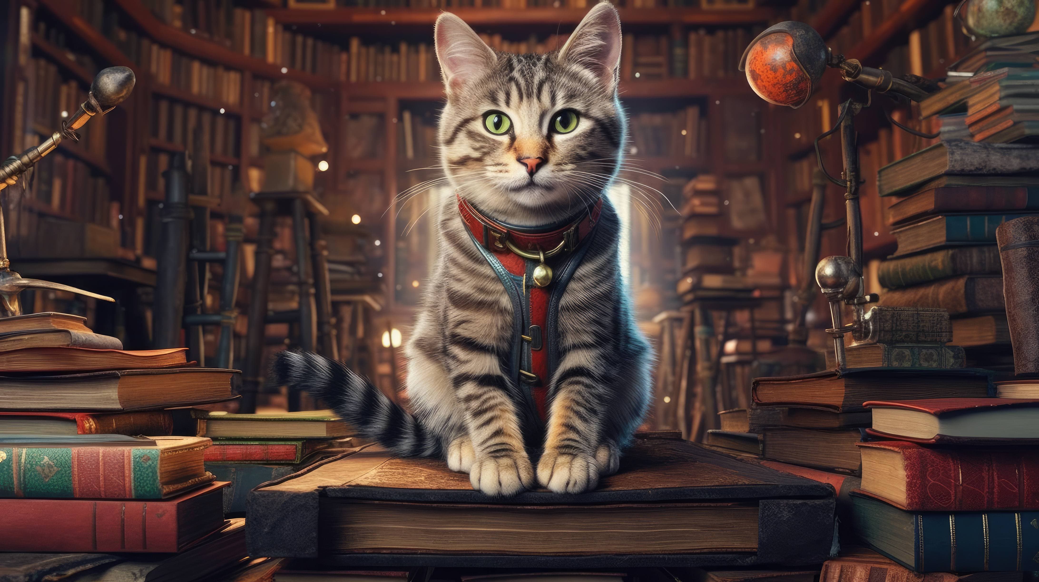 Reading Cat Wallpapers - Wallpaper Cave