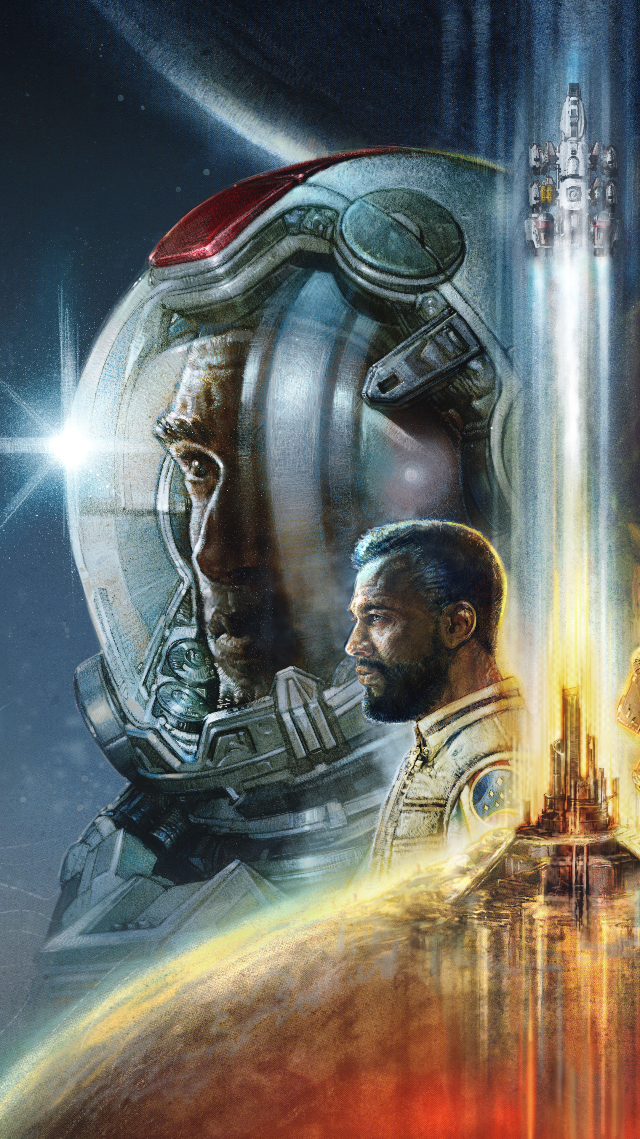 Starfield Phone Wallpapers - Wallpaper Cave