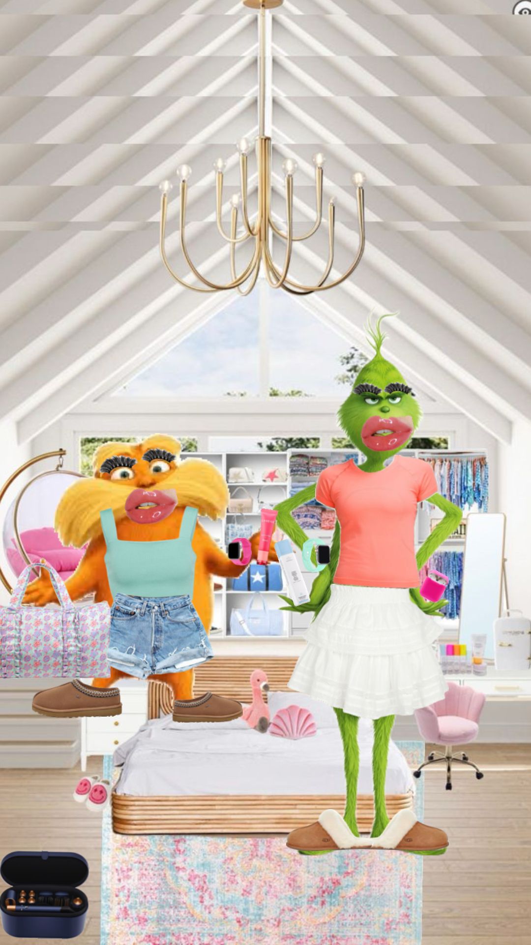 Christmas Preppy Grinch Wallpapers - Wallpaper Cave