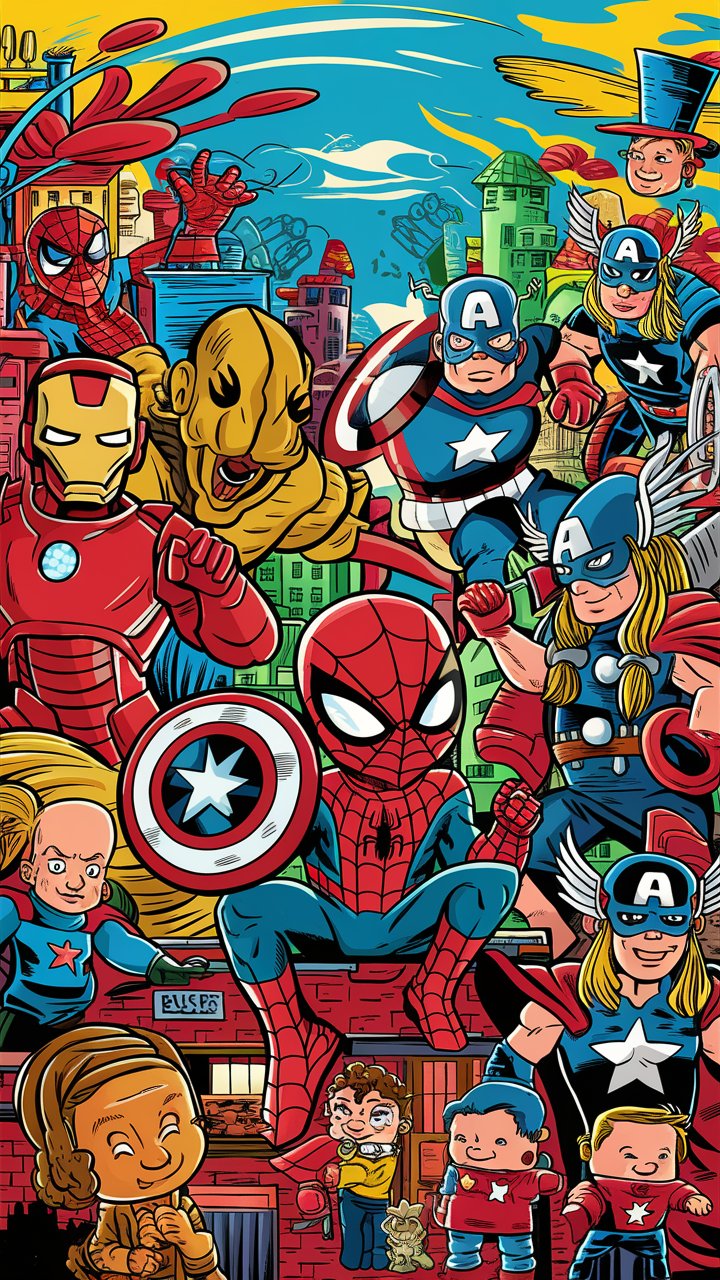 Phone Comics Wallpapers - Wallpaper Cave