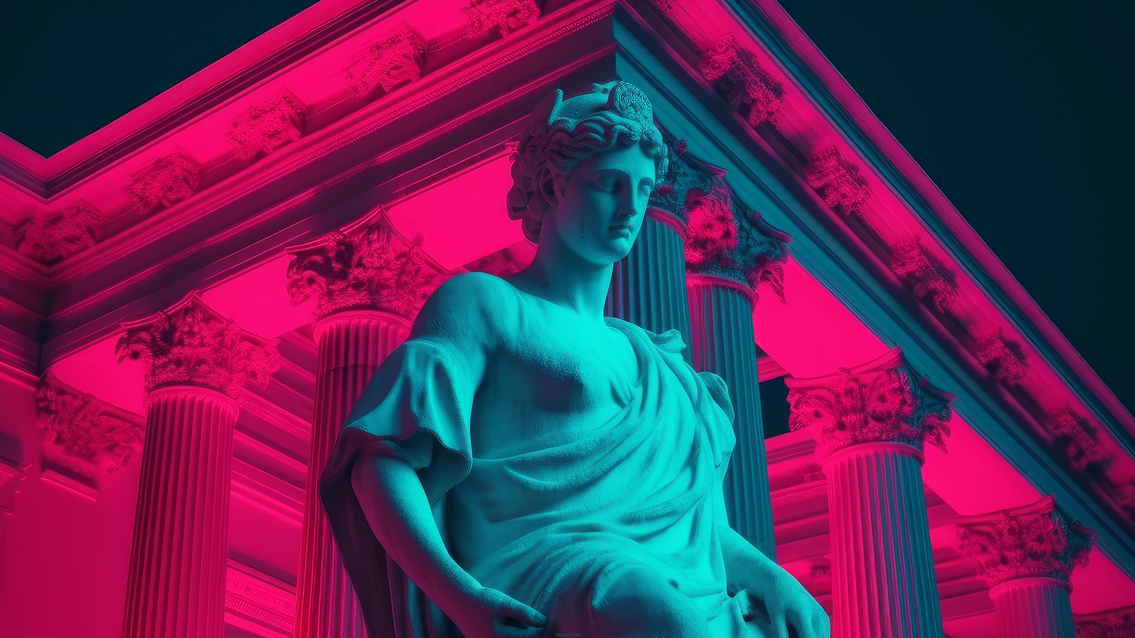 4k Aesthetic Greek Statue Wallpapers - Wallpaper Cave