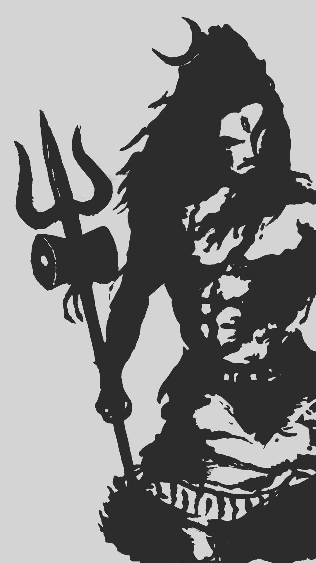 Mahadev Black And White Wallpapers - Wallpaper Cave