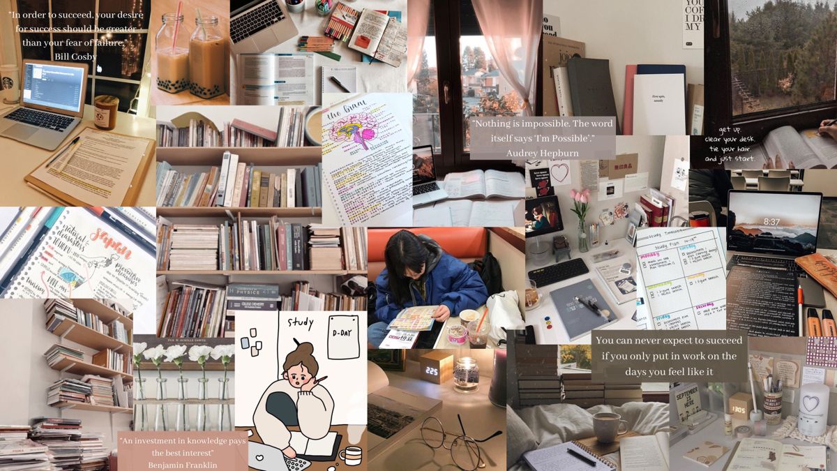 Study Aesthetic Laptop Wallpapers - Wallpaper Cave