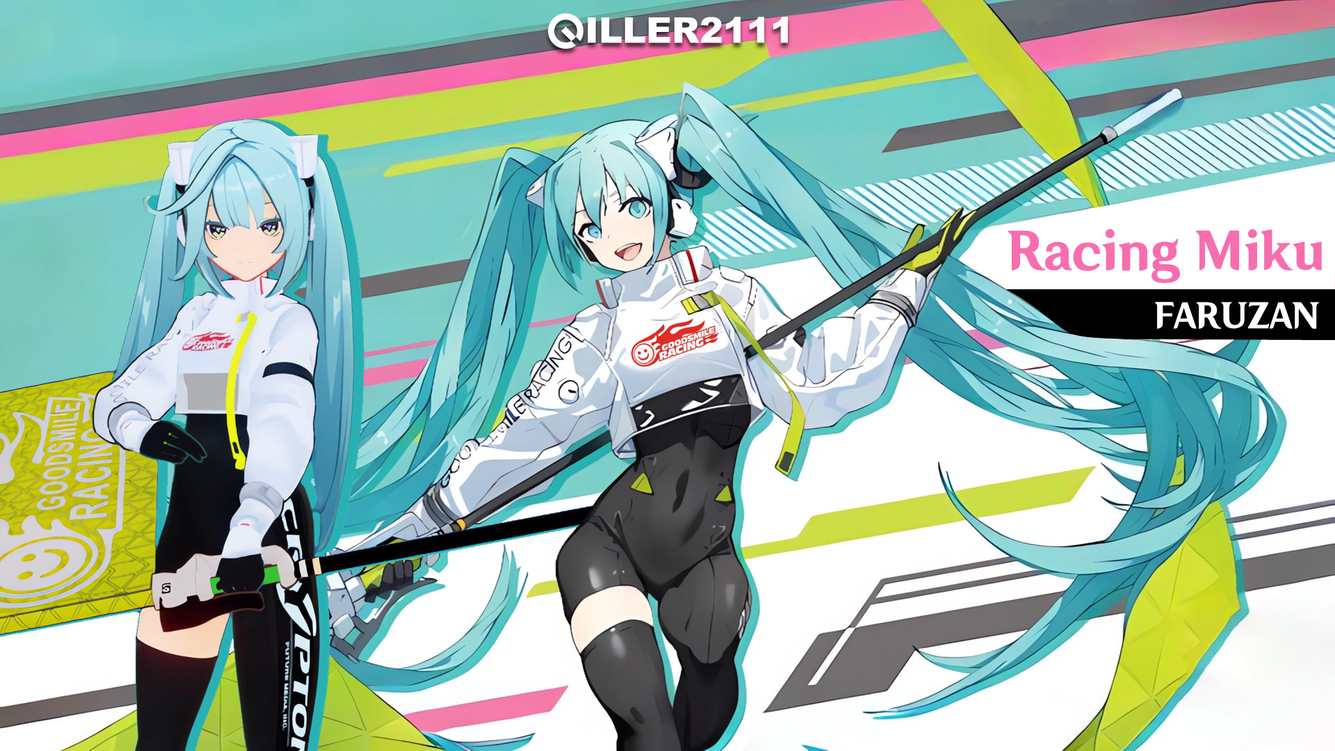 Racing Miku Wallpapers - Wallpaper Cave