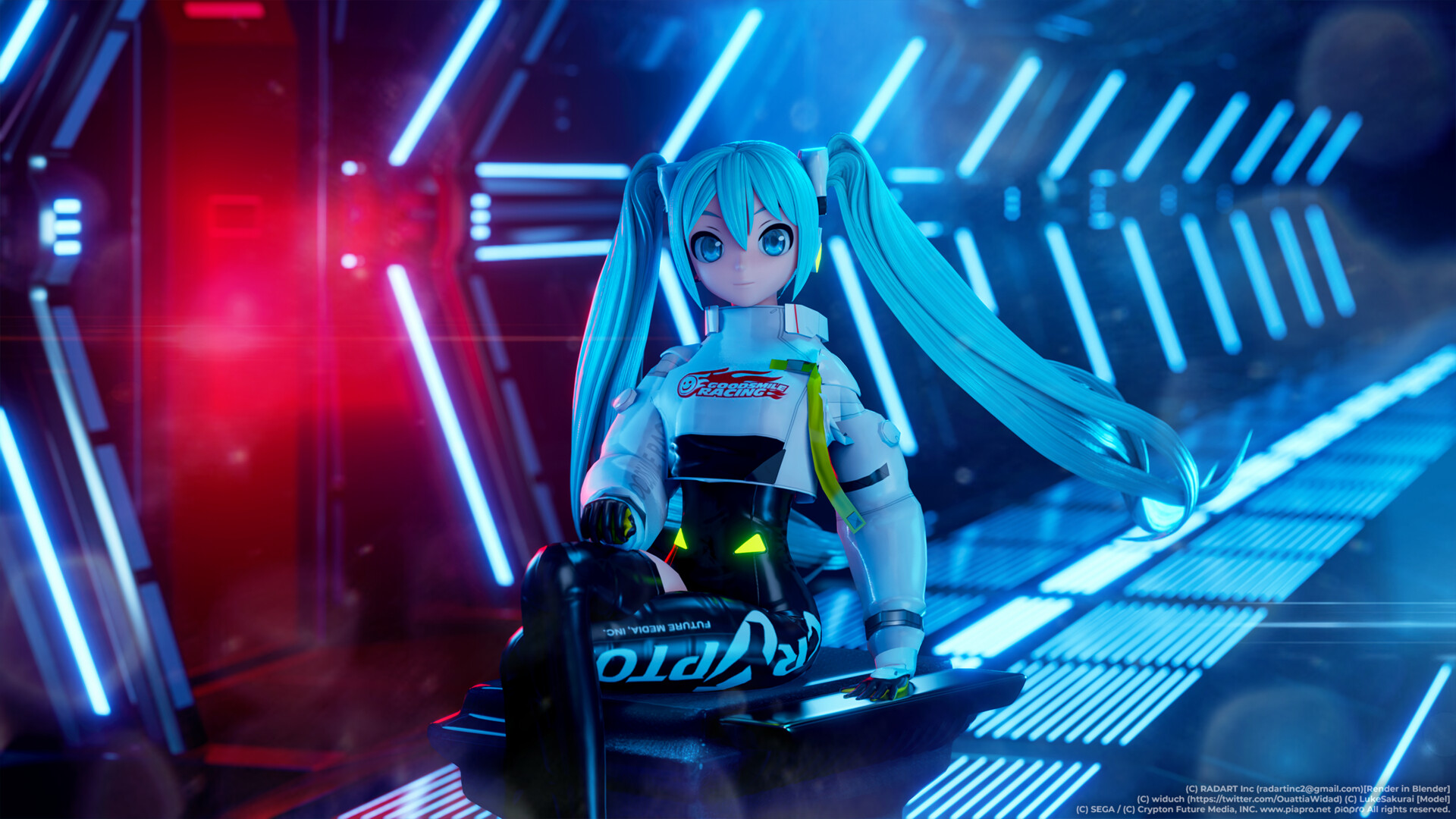 Racing Miku Wallpapers - Wallpaper Cave