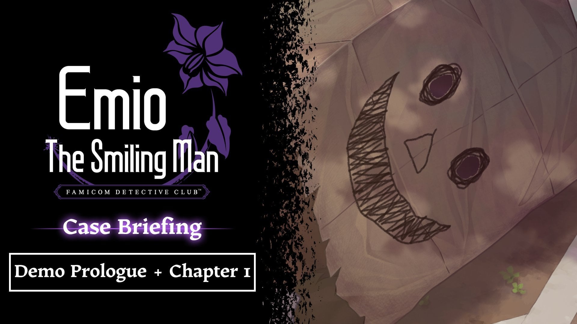 Emio -- The Smiling Man: Famicom Detective Club Wallpapers - Wallpaper Cave