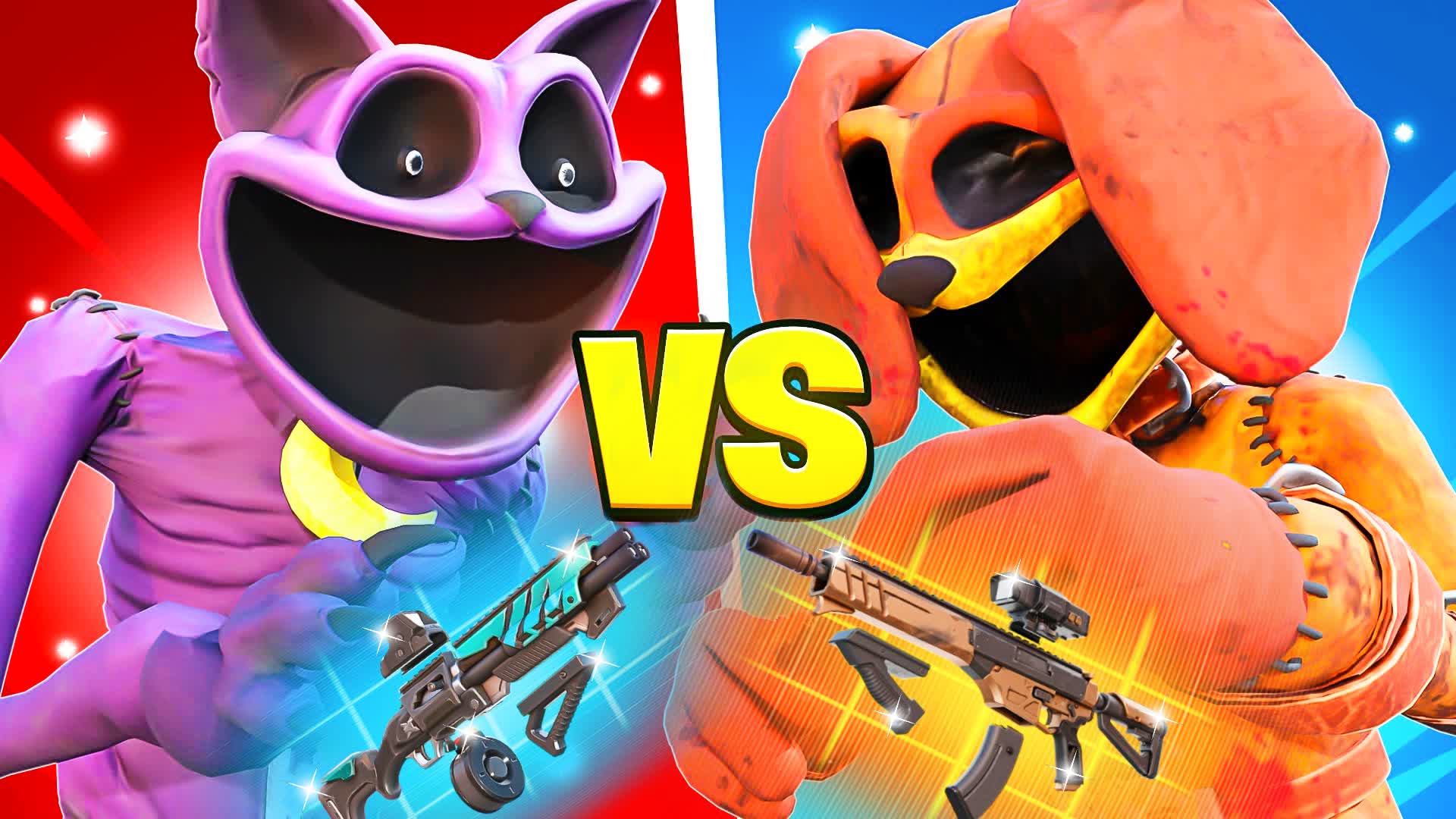 CatNap And DogDay Together Wallpapers - Wallpaper Cave