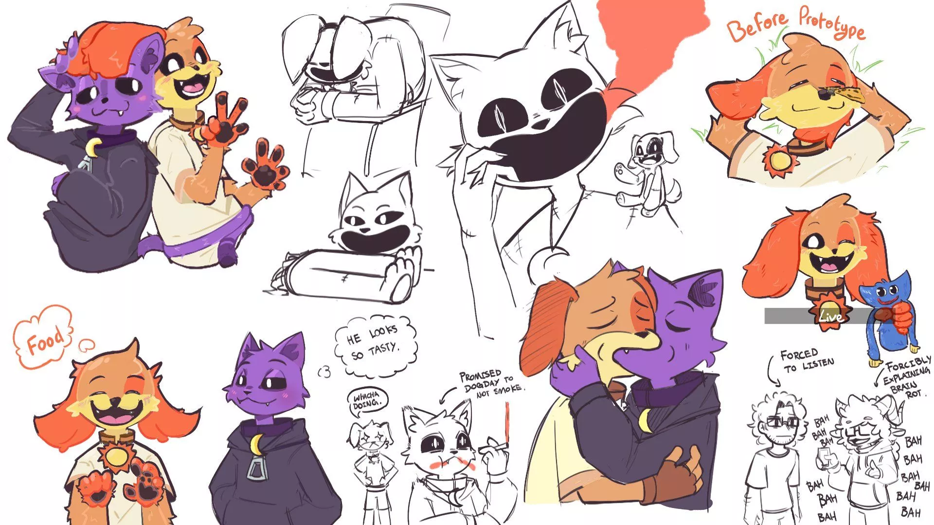 CatNap DogDay Wallpapers - Wallpaper Cave