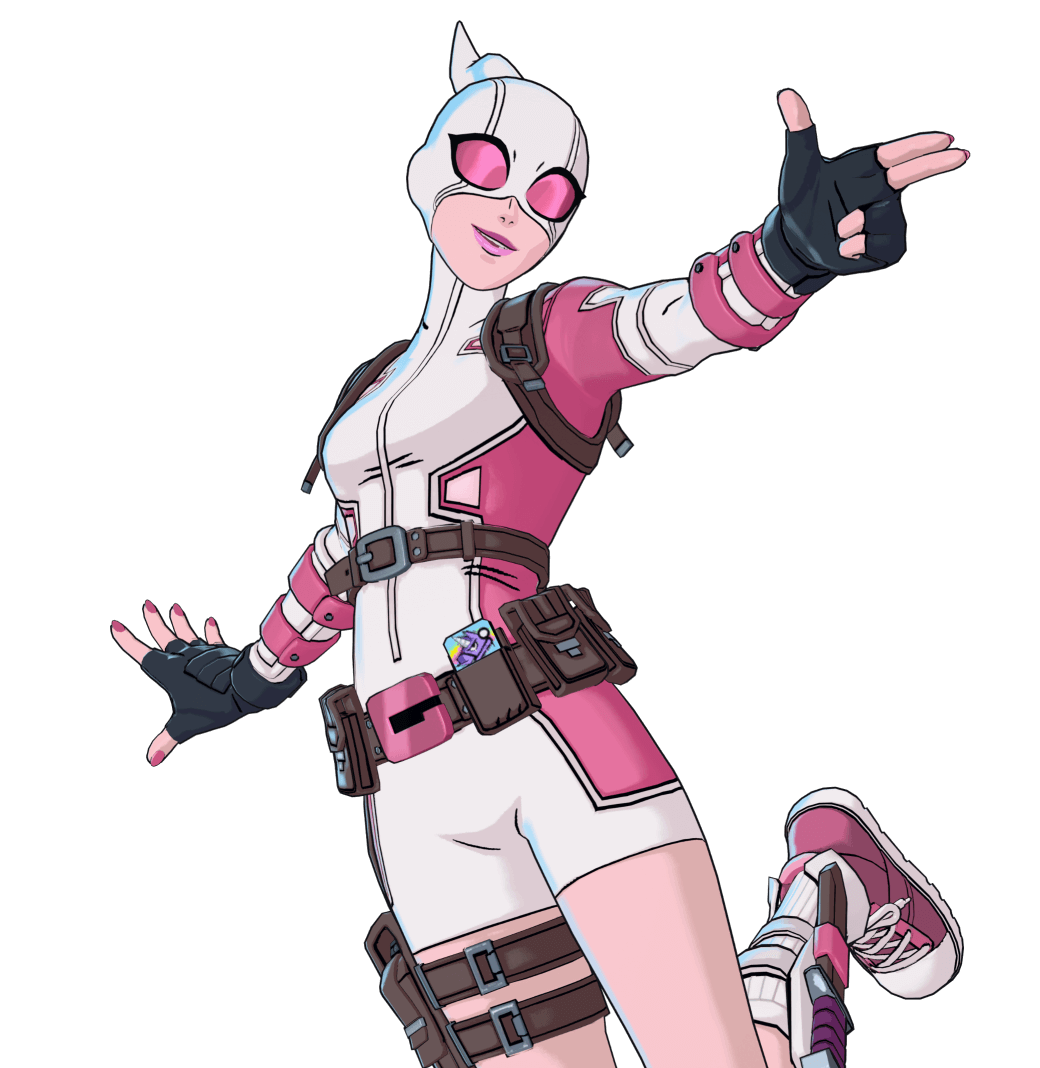 Gwenpool Fortnite Wallpapers - Wallpaper Cave