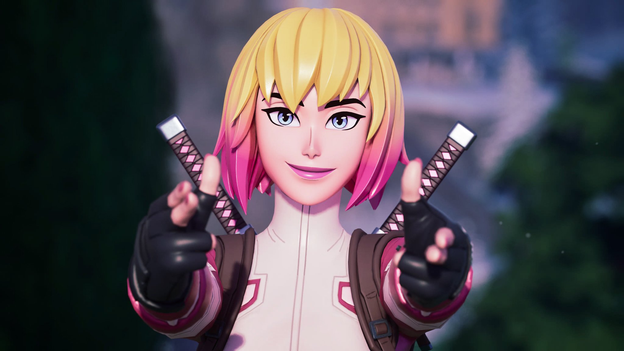 Gwenpool Fortnite Wallpapers - Wallpaper Cave