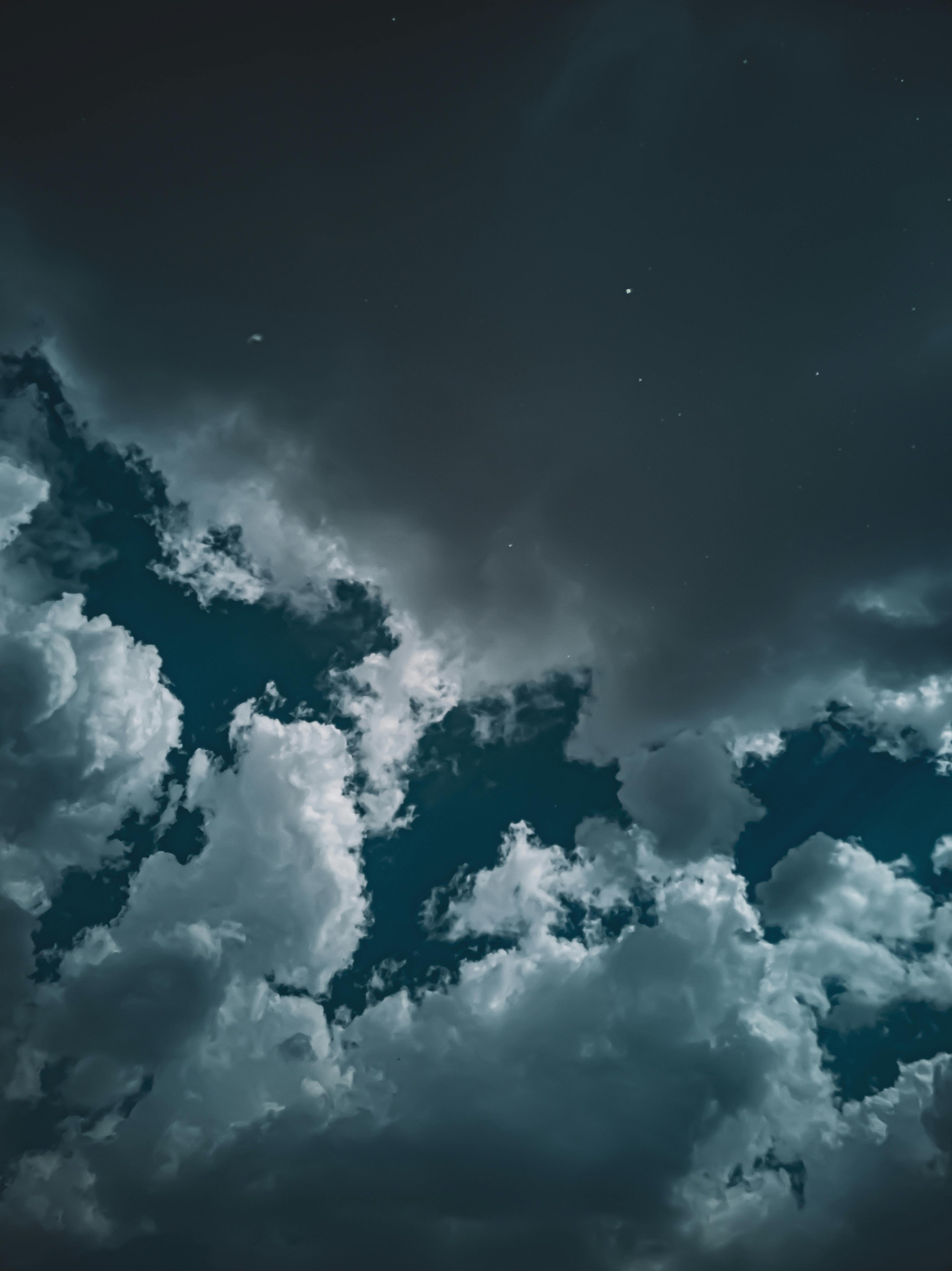 Dark Blue Clouds Wallpapers - Wallpaper Cave