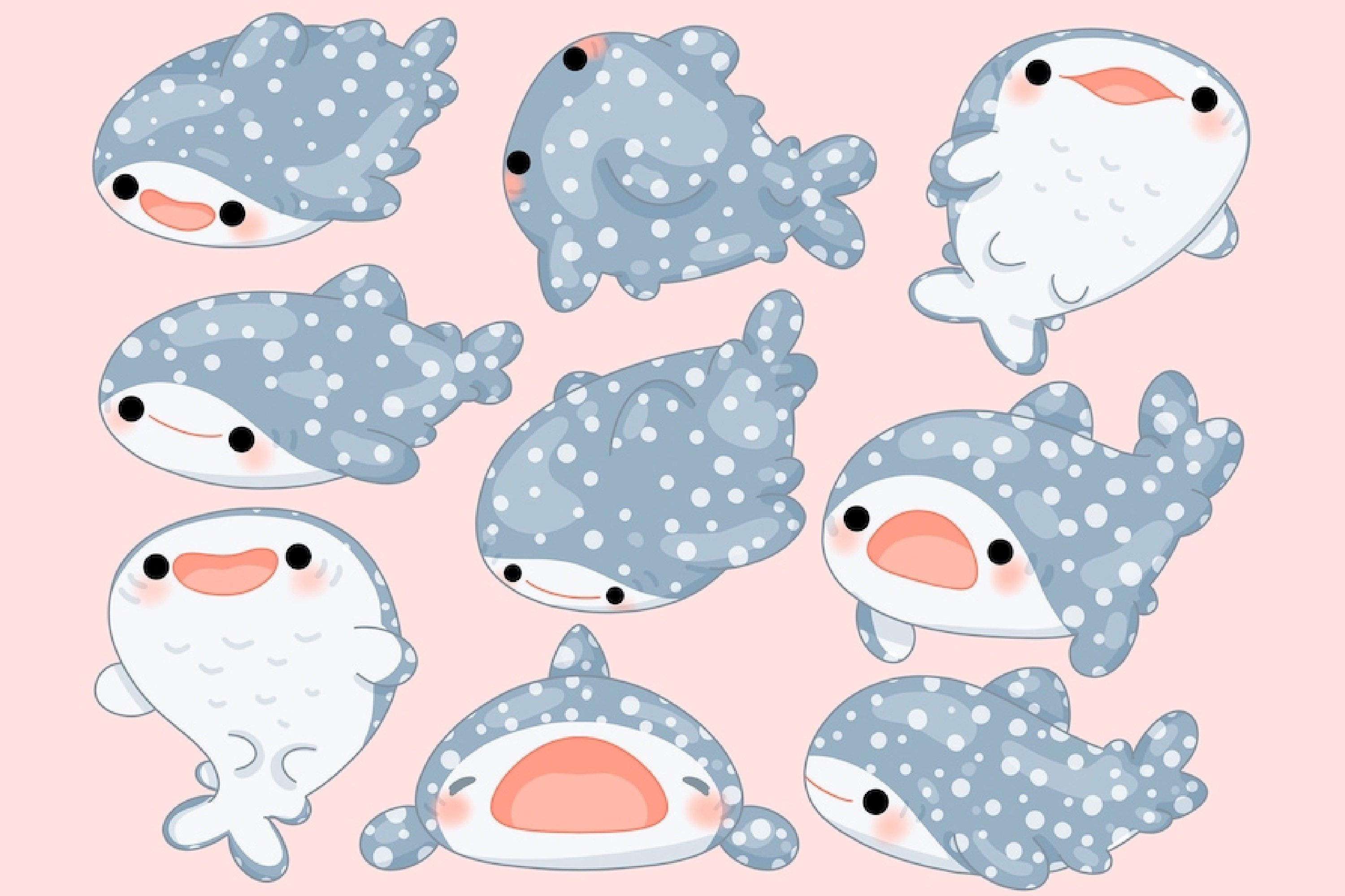 Chibi Shark Wallpapers - Wallpaper Cave