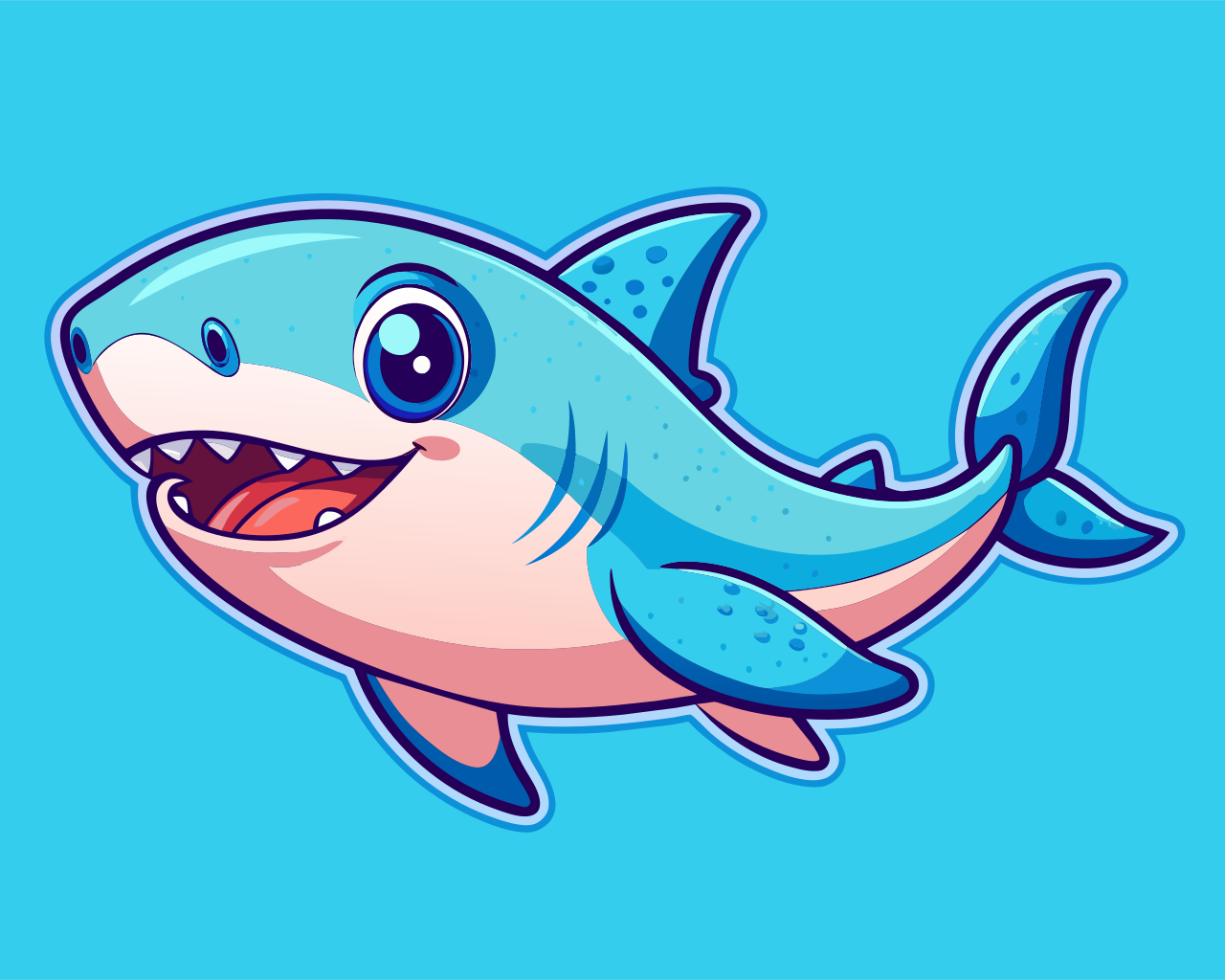 Chibi Shark Wallpapers - Wallpaper Cave