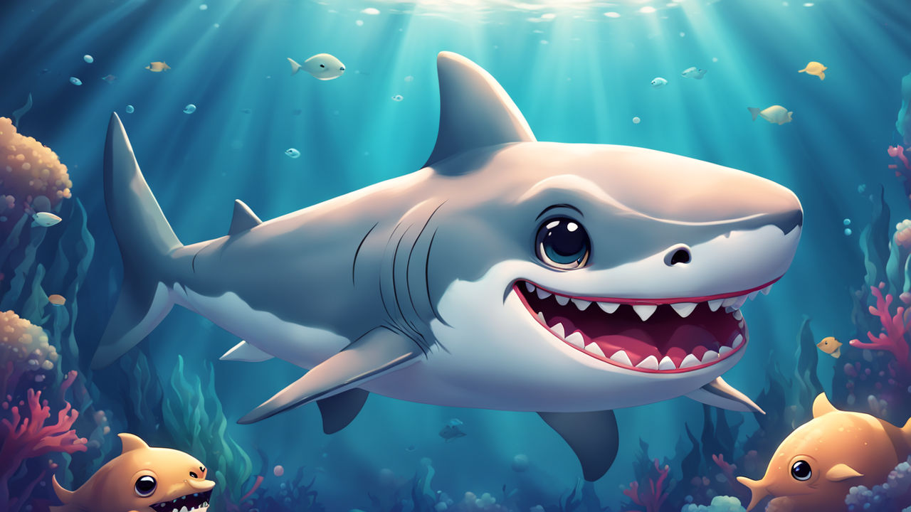 Chibi Shark Wallpapers - Wallpaper Cave