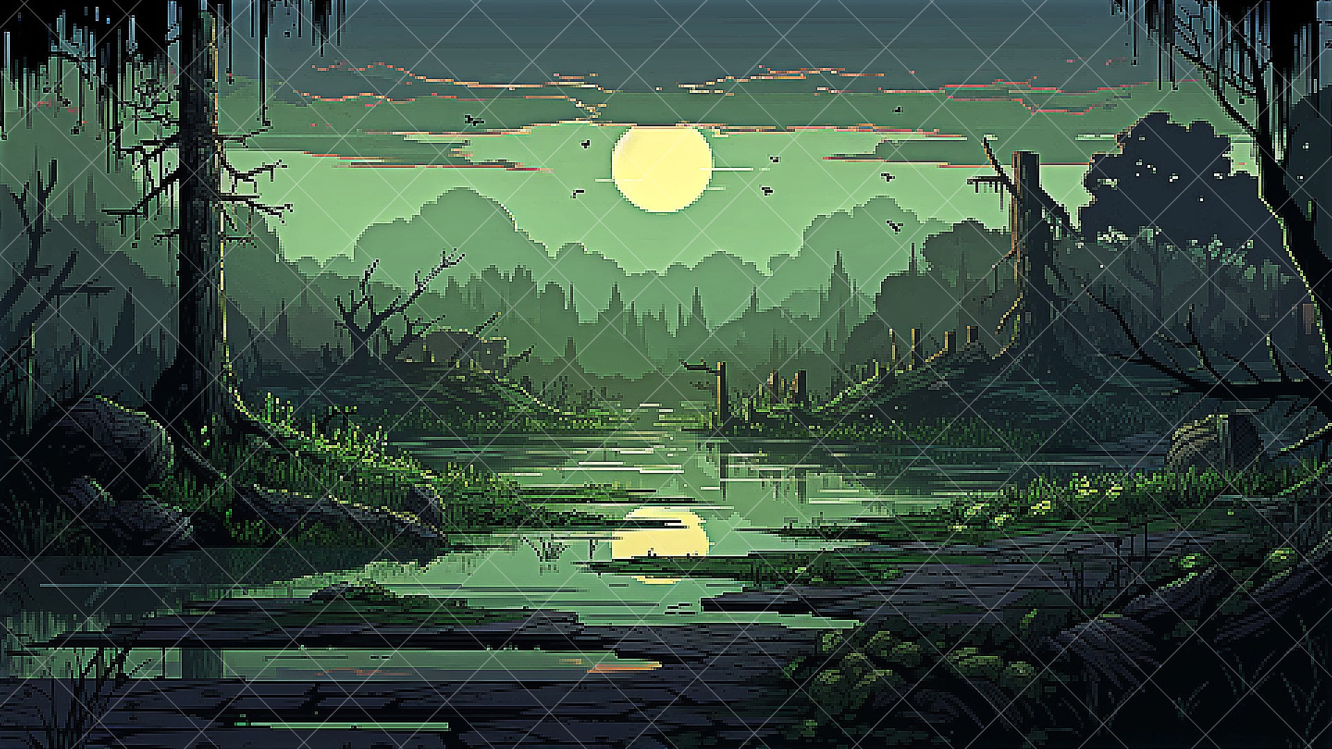 Green Pixel Art Wallpapers - Wallpaper Cave