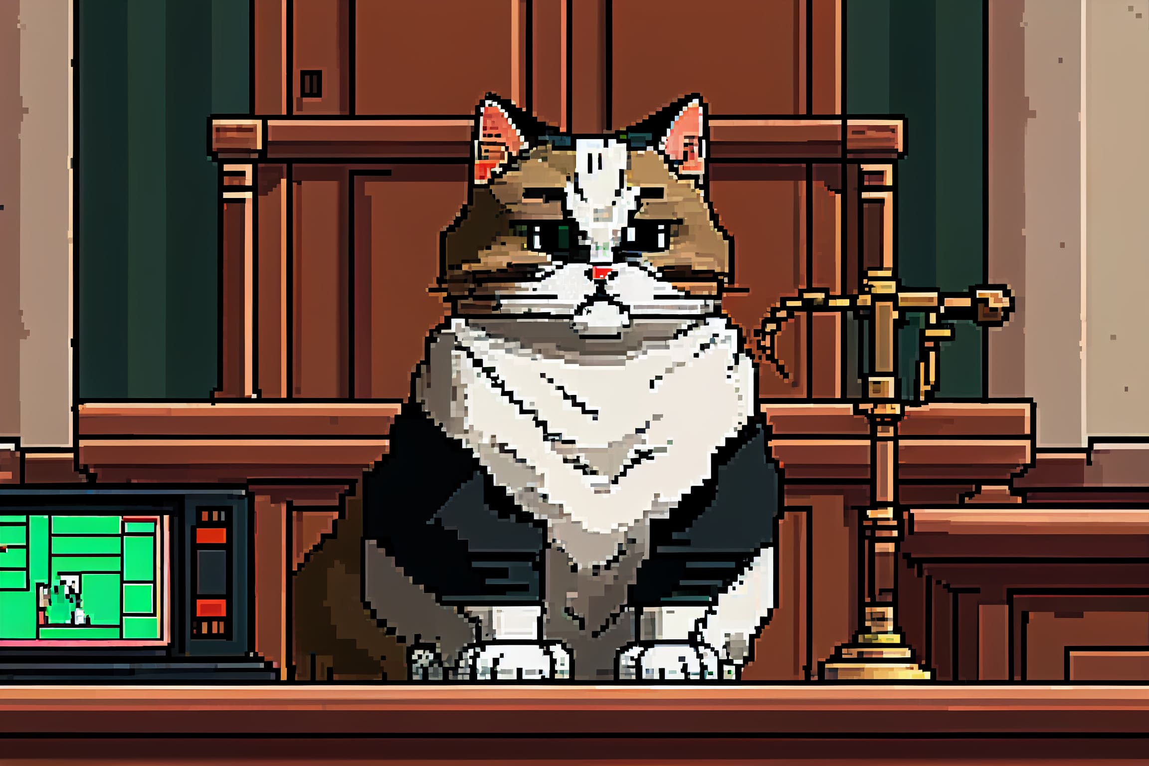 Cat Pixel Art Wallpapers - Wallpaper Cave