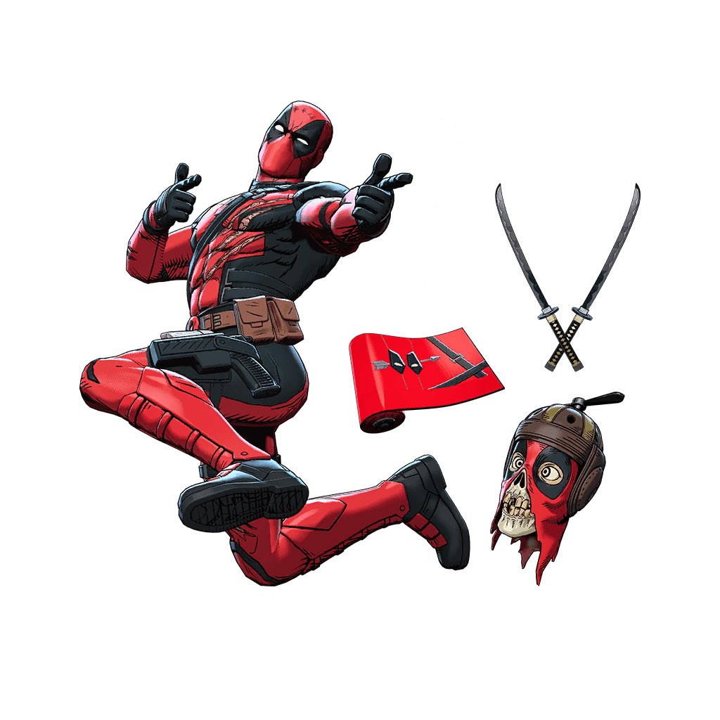 Deadpool (Pen & Ink) Fortnite Wallpapers - Wallpaper Cave