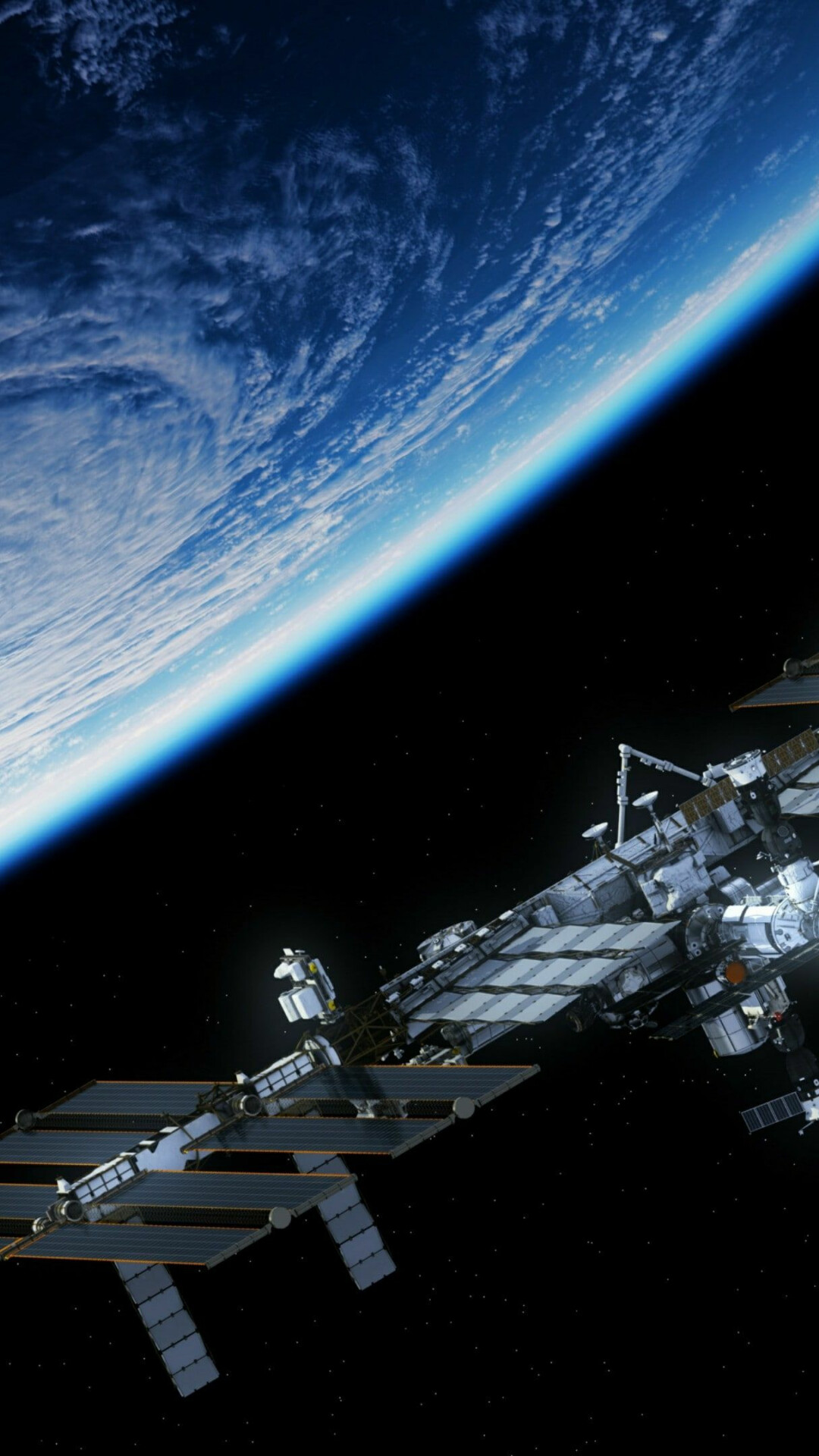 Galaxy Space Station Wallpapers - Wallpaper Cave