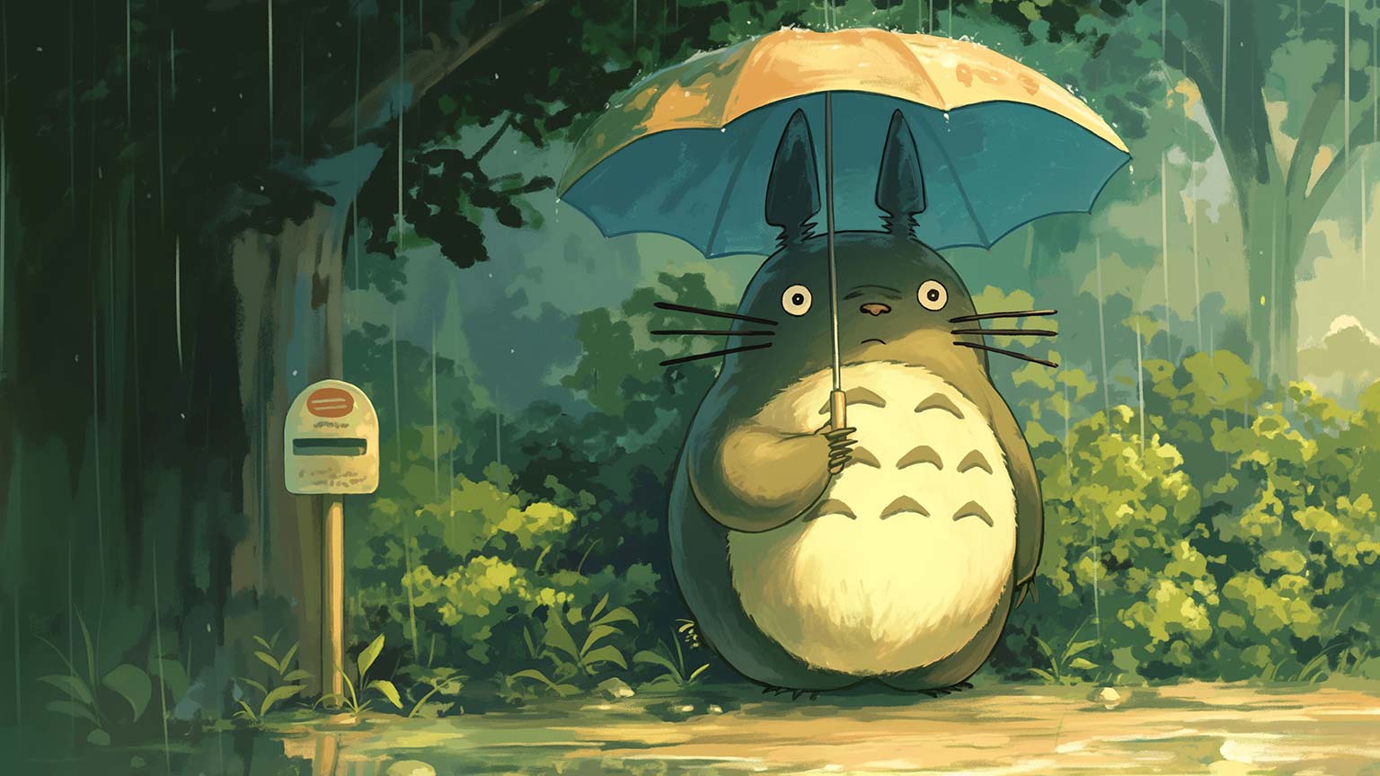 Totoro Laptop Wallpapers - Wallpaper Cave