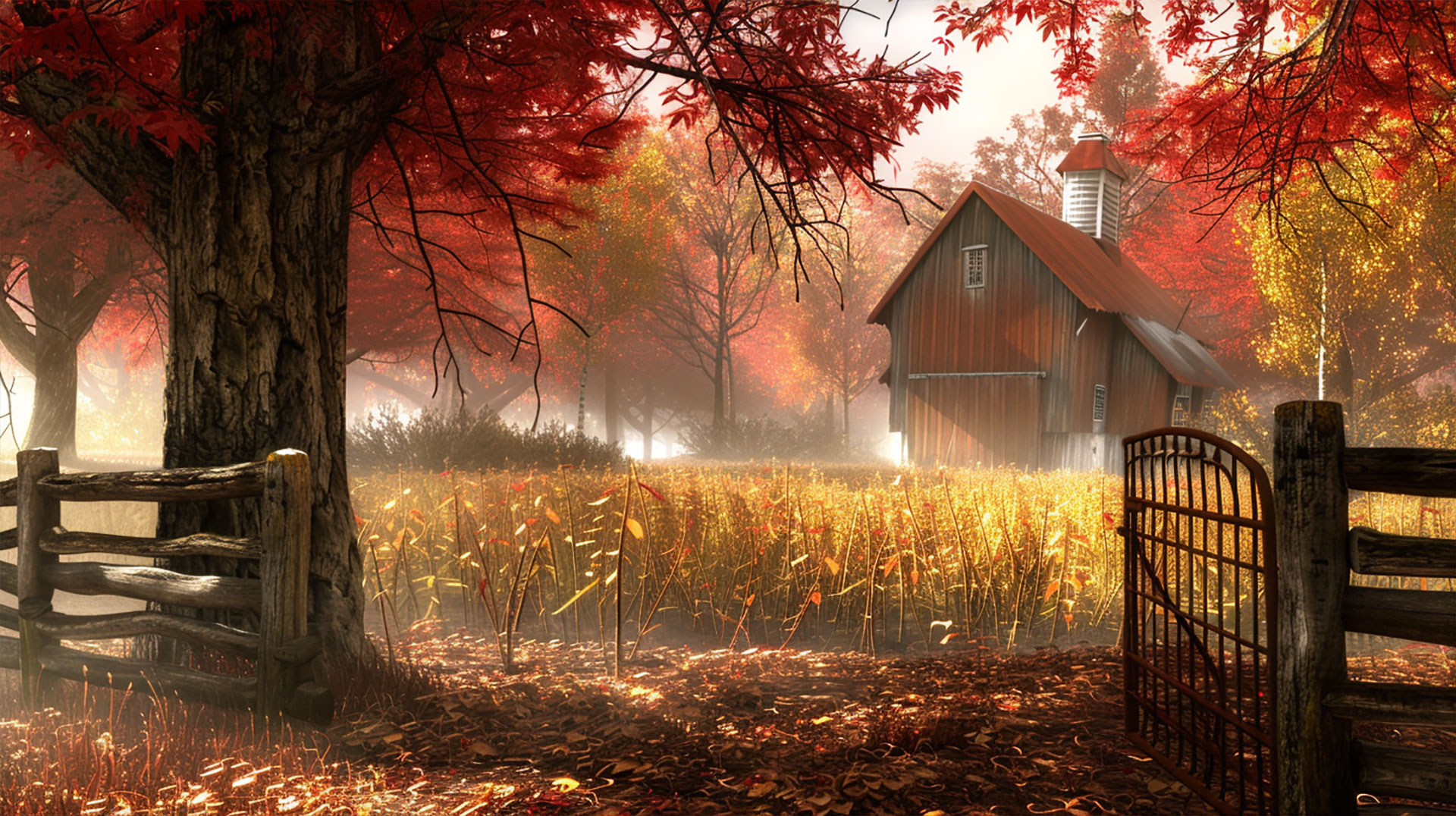Autumn Country Desktop Wallpapers - Wallpaper Cave