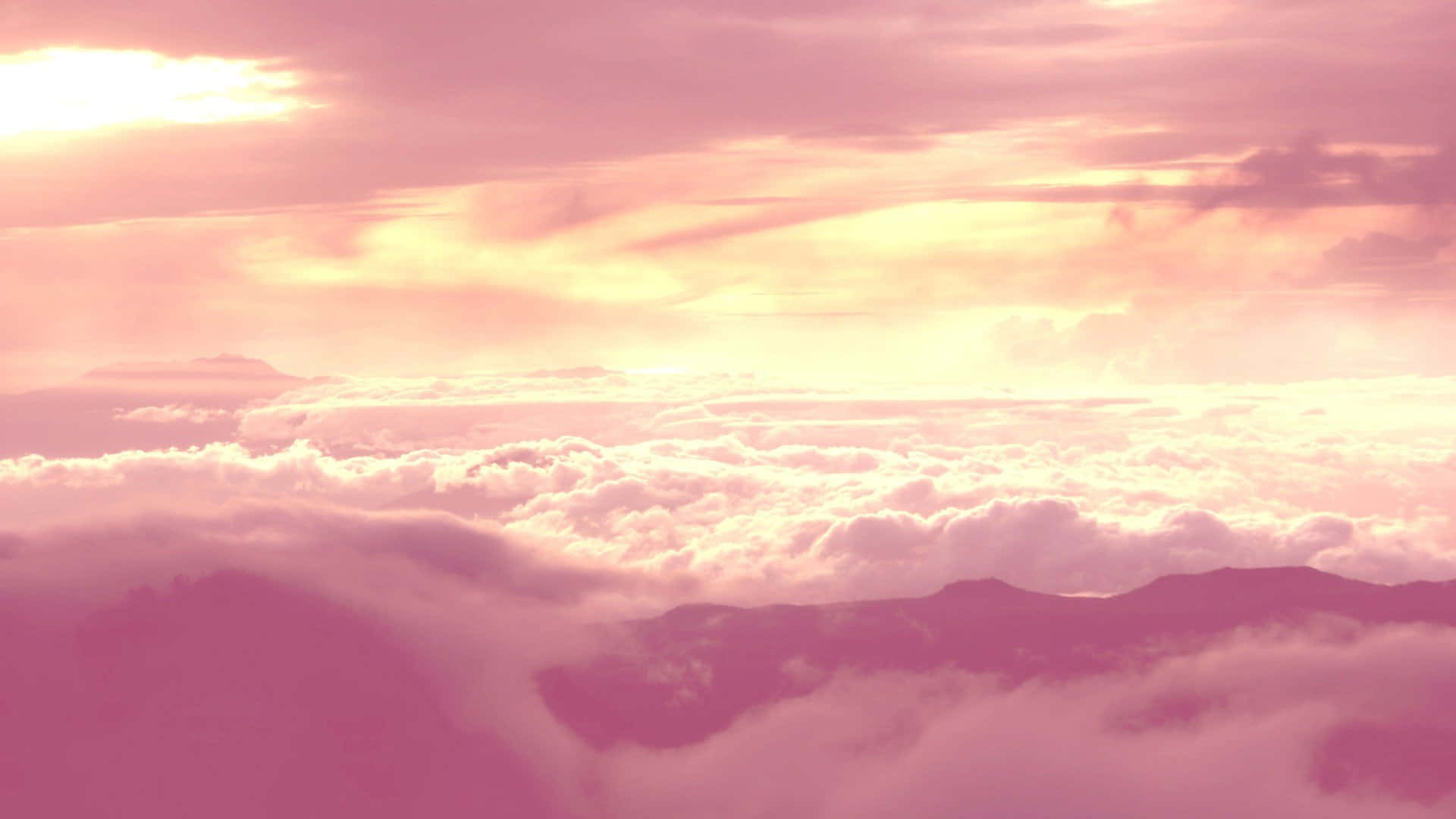 Pink Sky Desktop Wallpapers - Wallpaper Cave