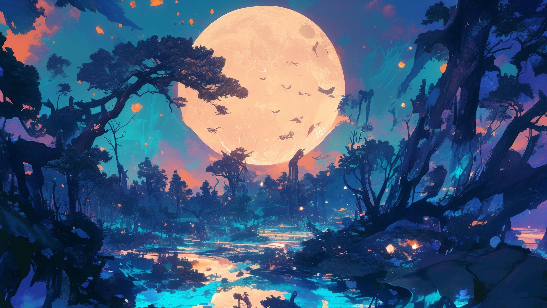 Moonlight Glow Wallpapers - Wallpaper Cave