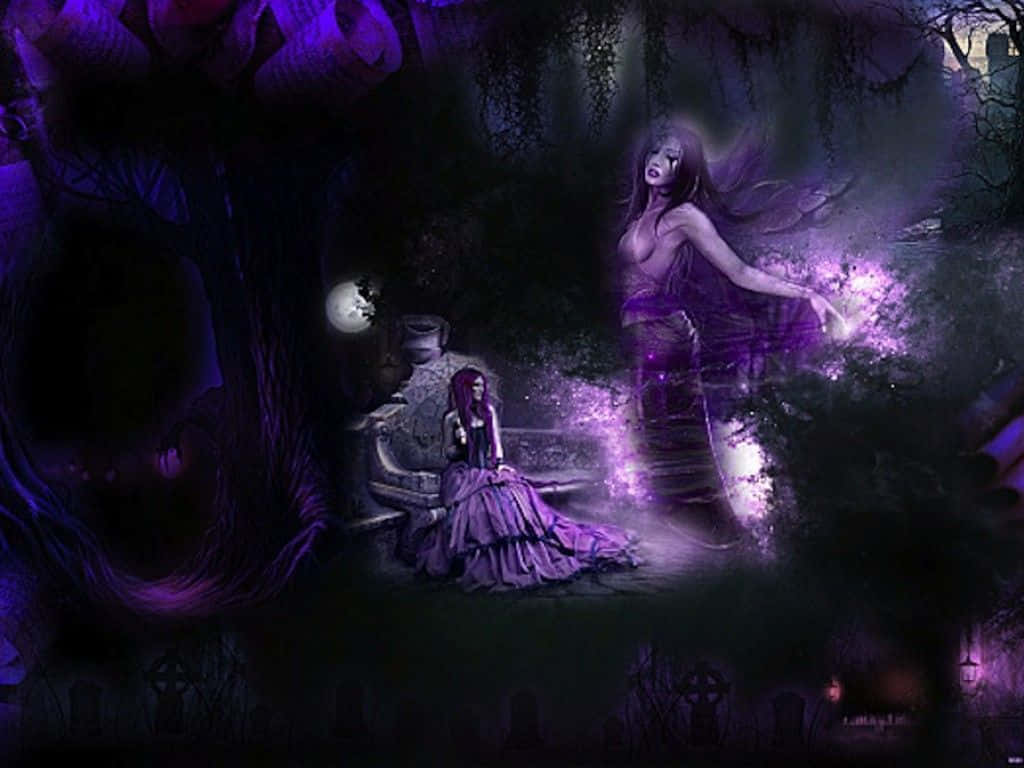 Purple Goth Desktop Wallpapers - Wallpaper Cave