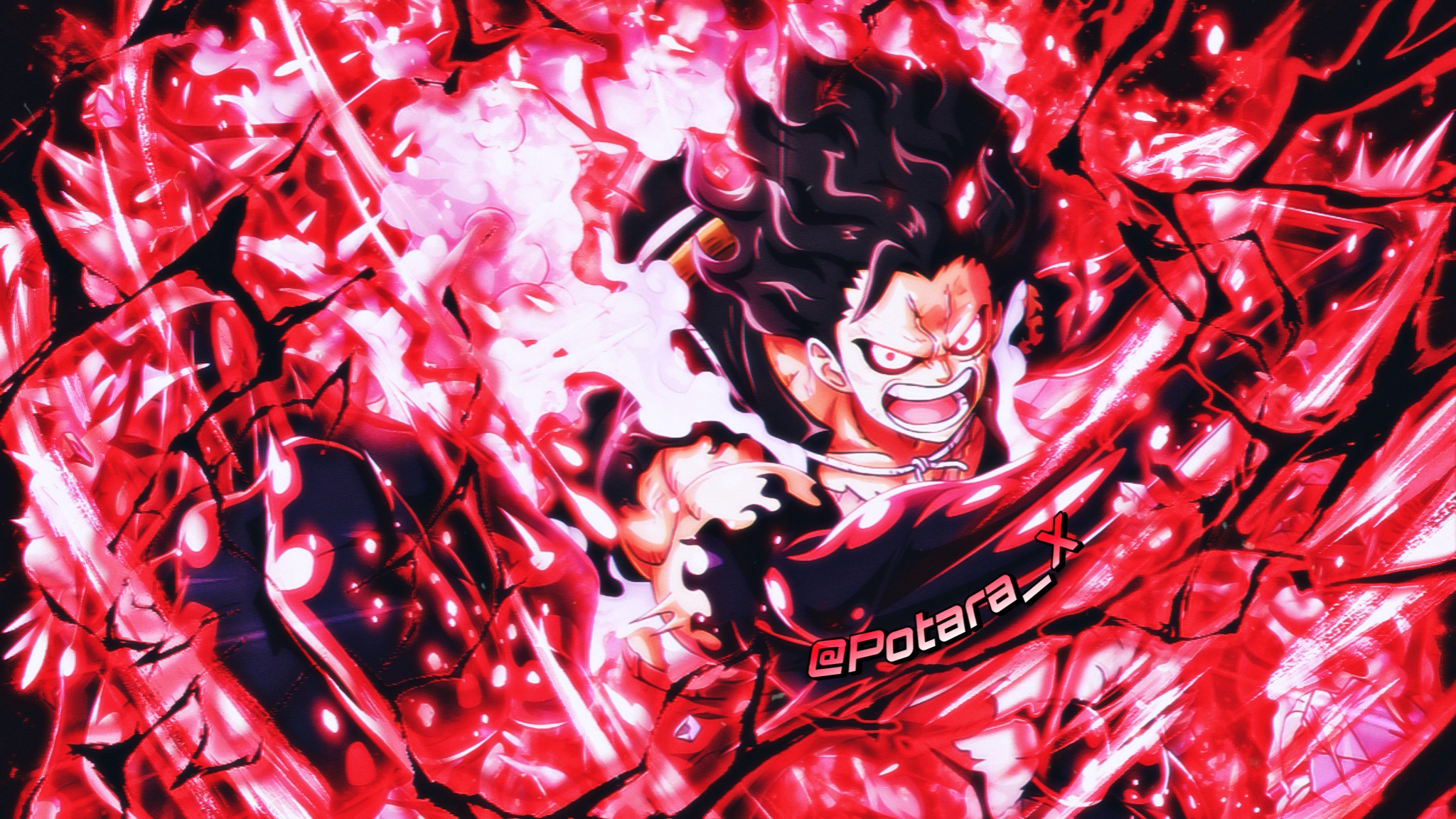 Monkey D Luffy Gear 4 Wallpapers - Wallpaper Cave