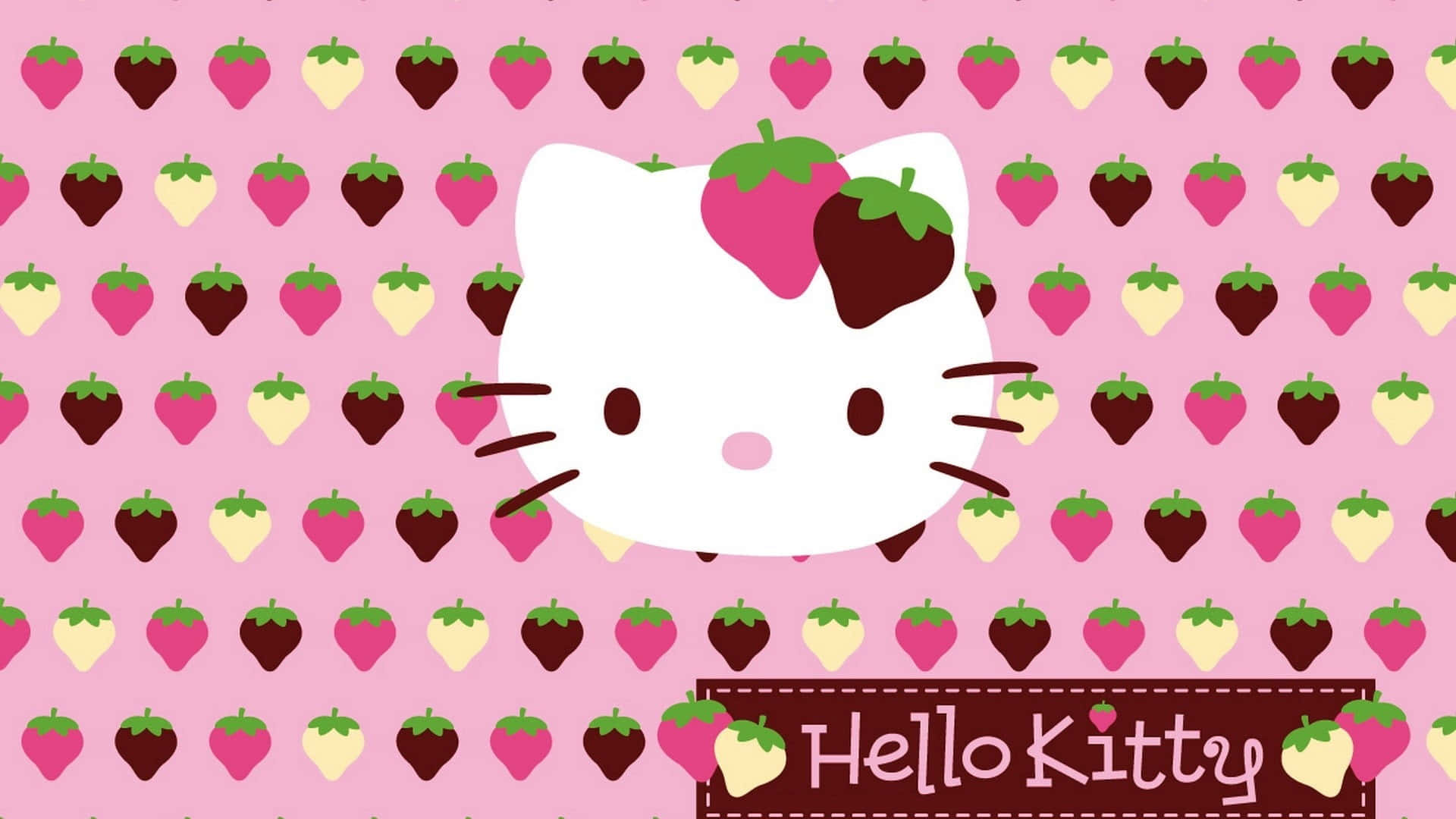 Hello Kitty Strawberry Wallpapers - Wallpaper Cave