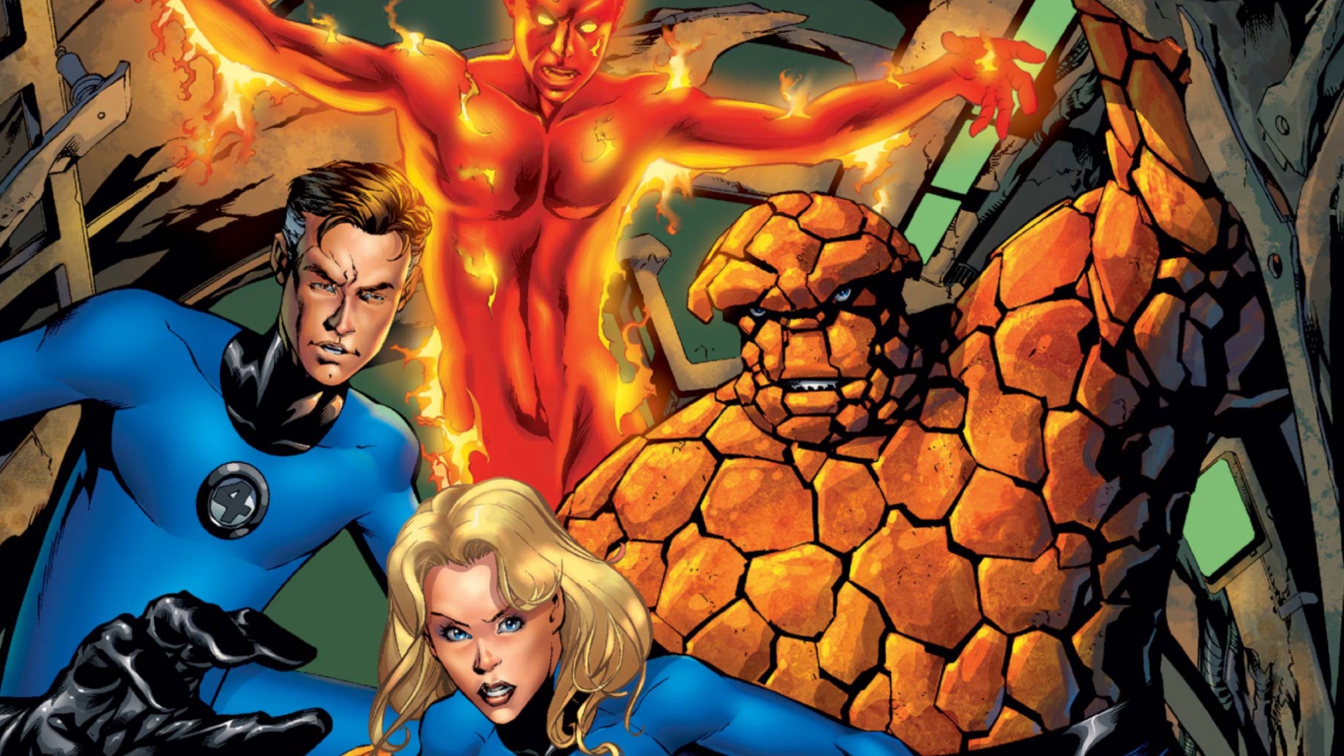 Fantastic Four Comic Wallpapers - Wallpaper Cave