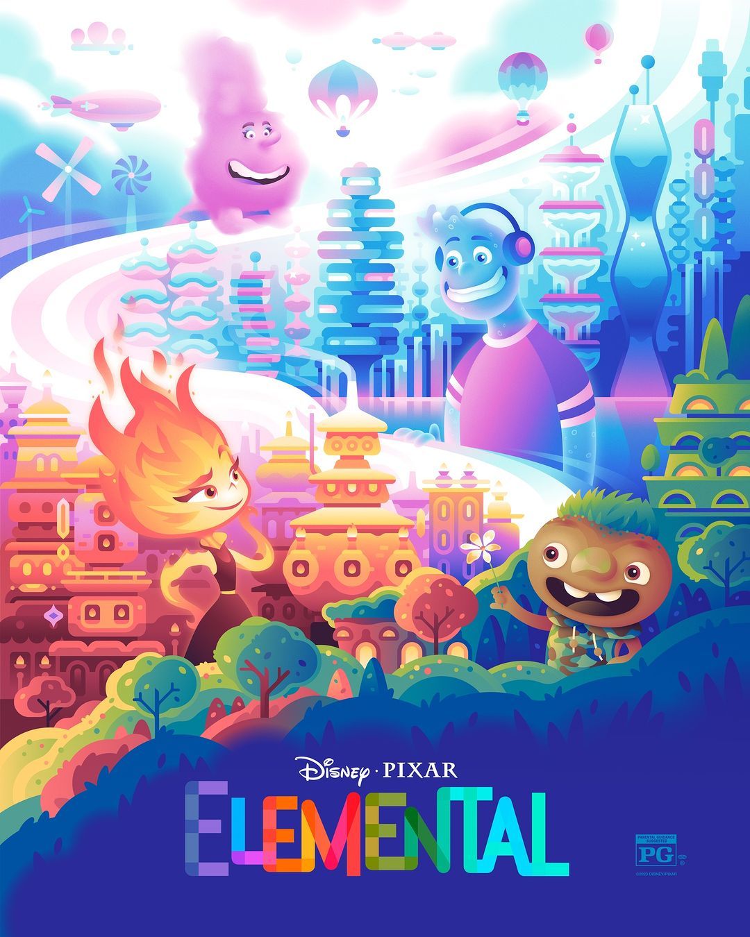Elemental Pixar Wallpapers - Wallpaper Cave