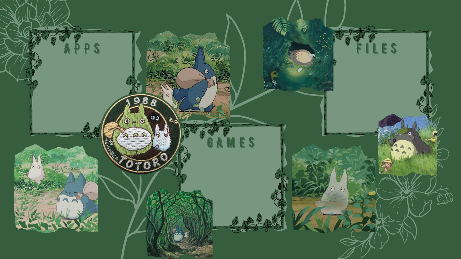 Totoro Laptop Wallpapers - Wallpaper Cave
