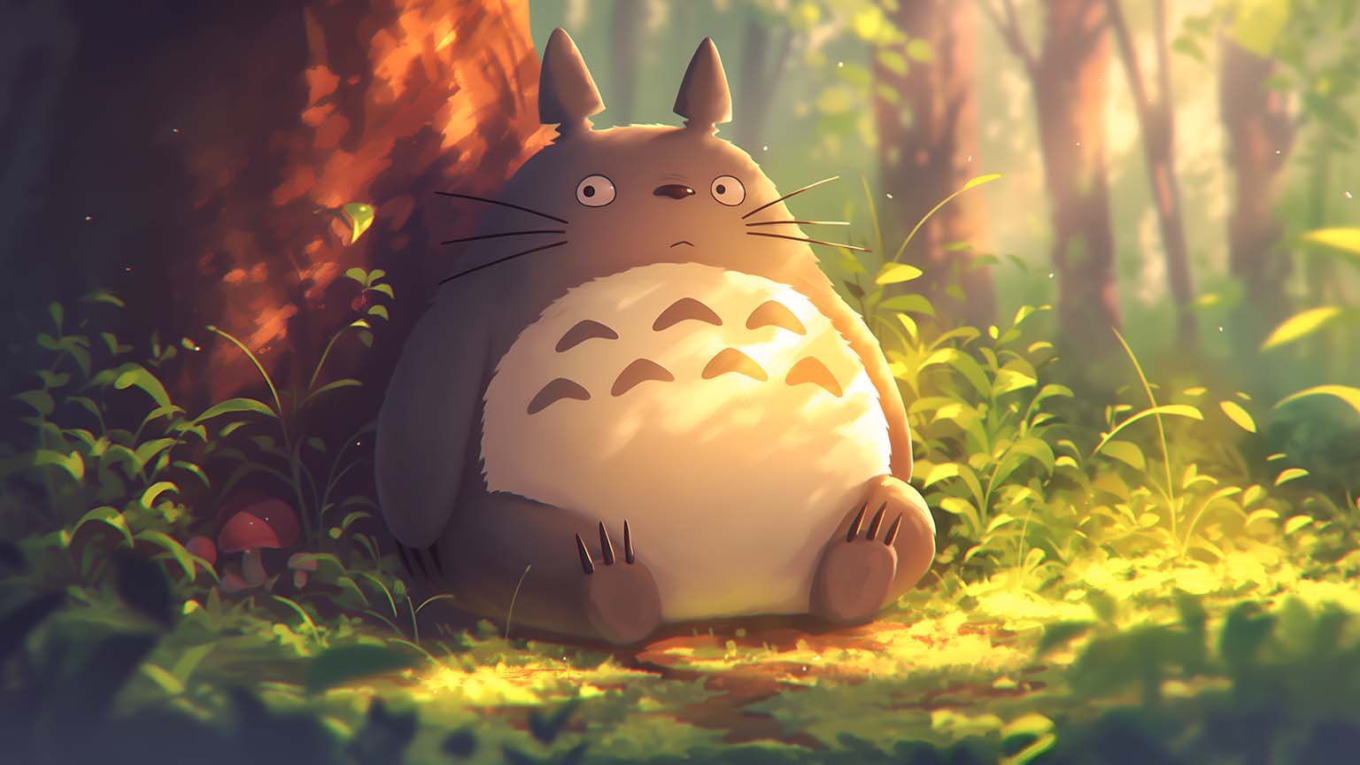 Totoro Laptop Wallpapers - Wallpaper Cave