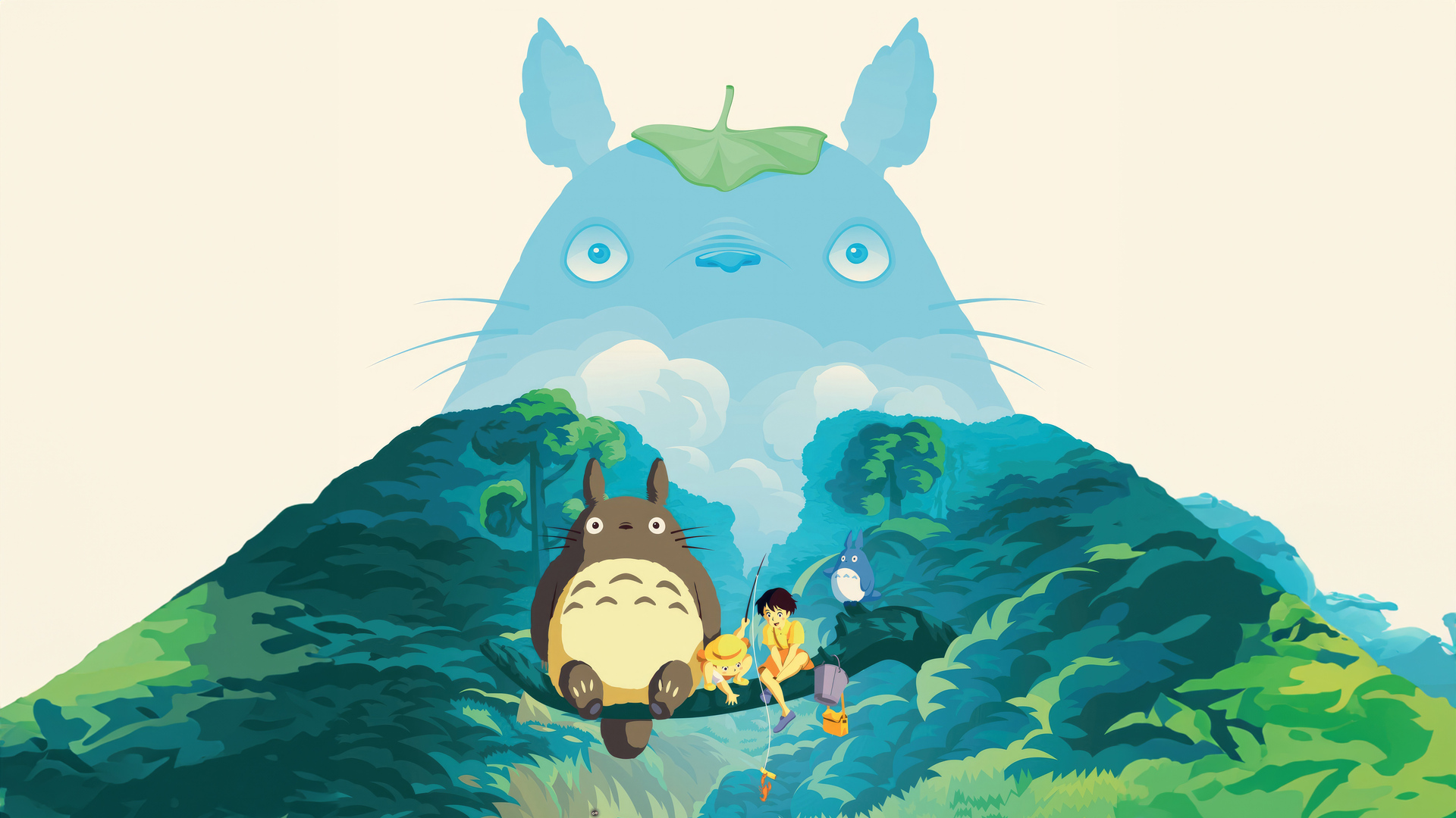 Totoro Laptop Wallpapers - Wallpaper Cave