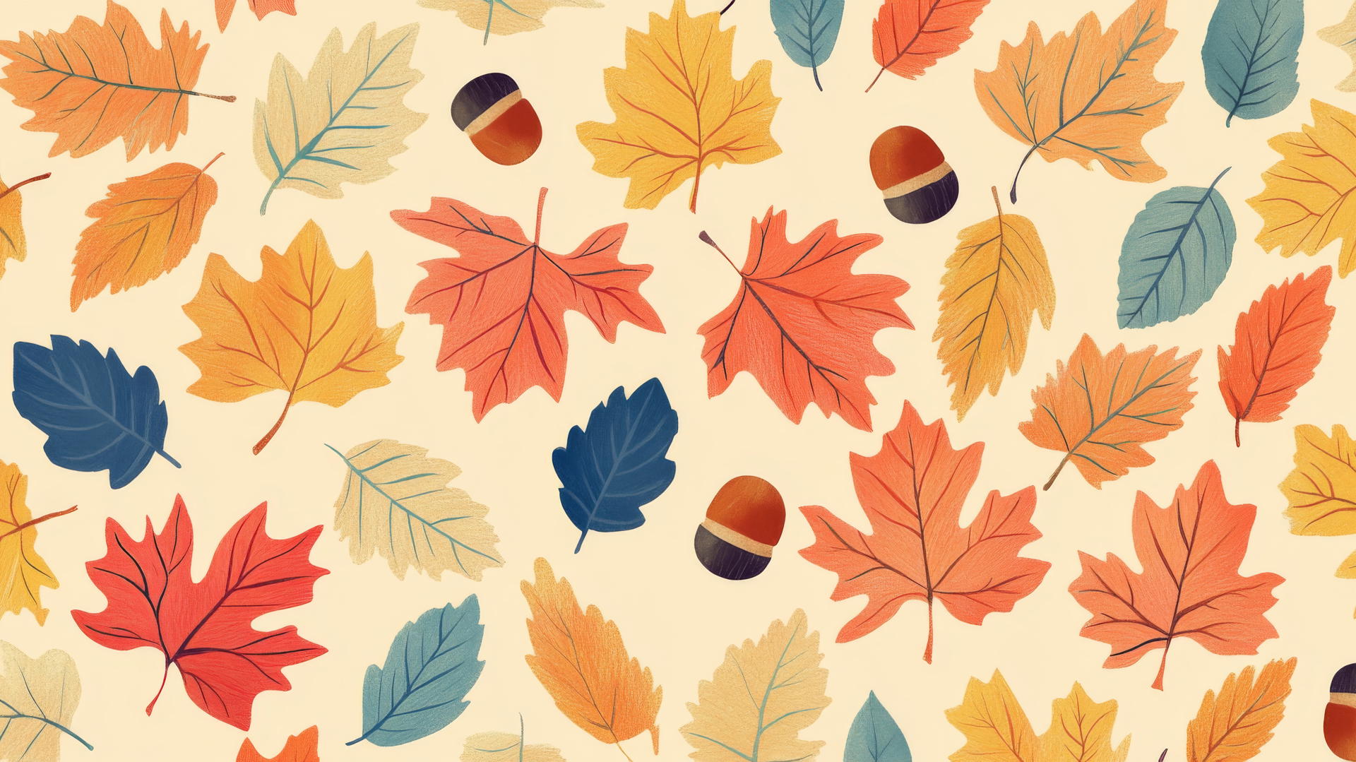 Autumn Leaves Simple Wallpapers - Wallpaper Cave