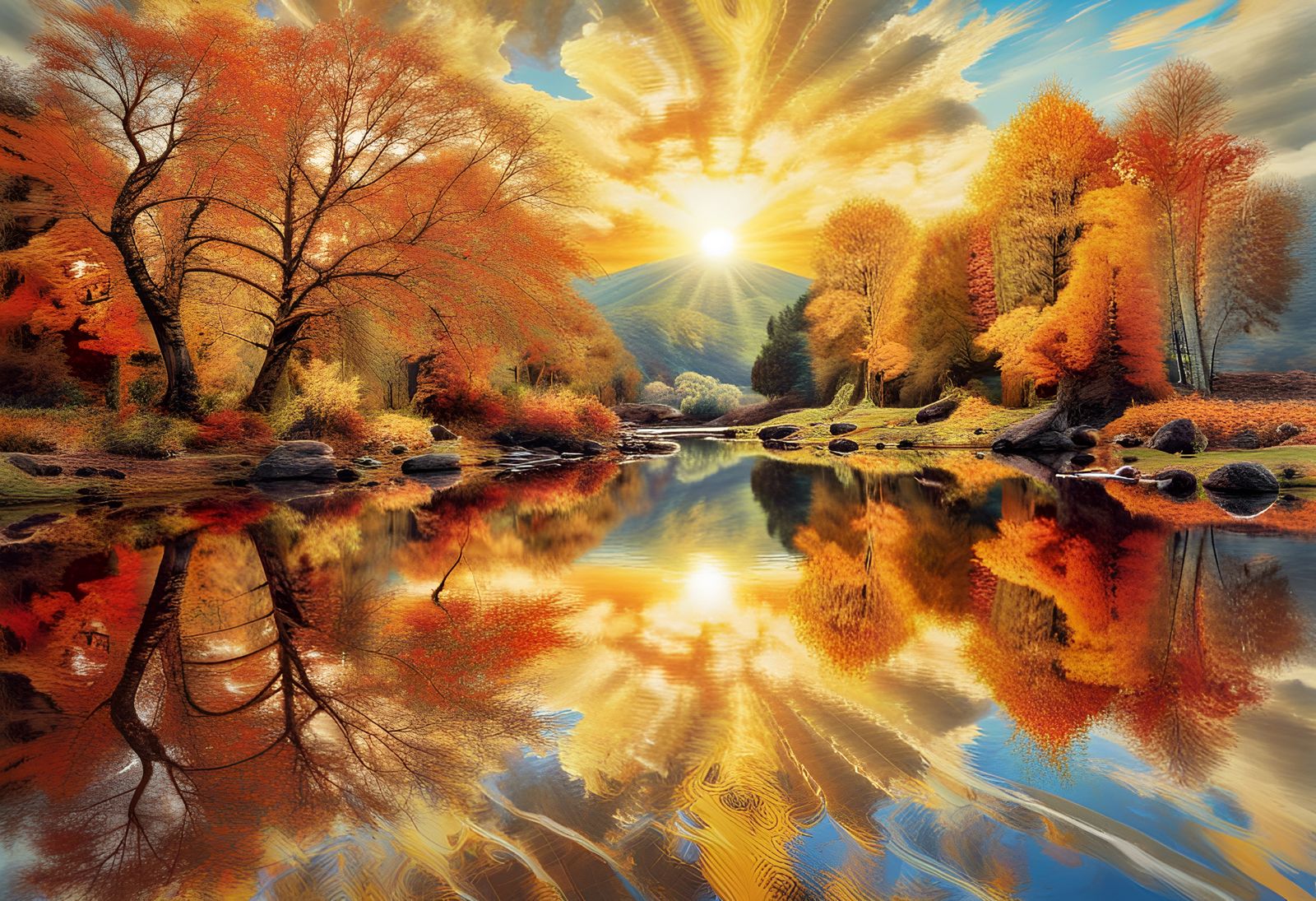 AI Generated Autumn Wallpapers - Wallpaper Cave